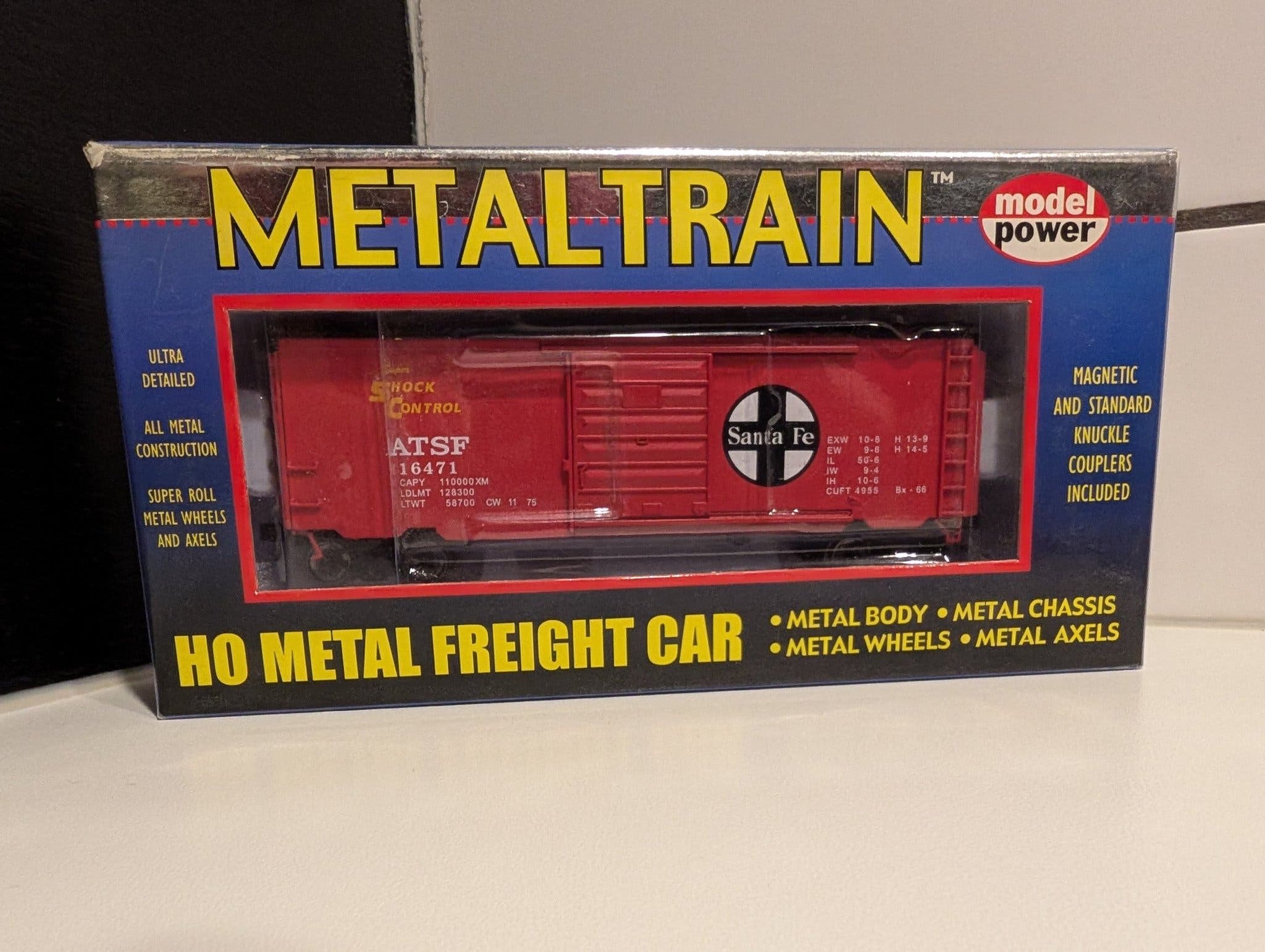Metalltrain HO-METAL FREIGHT CAR - 40` METAL BOX | Köp på Tradera ...