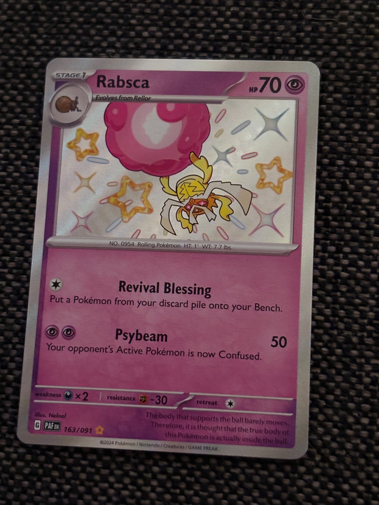 Shiny Rabsca - Pokémonkort | Köp på Tradera (690413194)