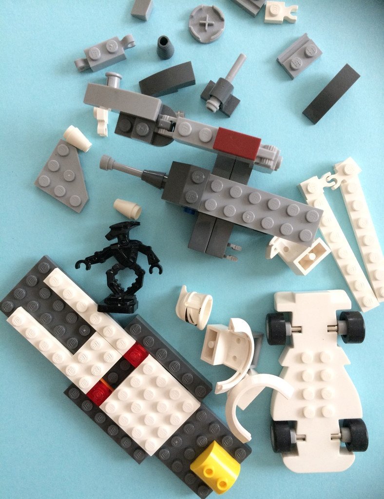 Lego Star Wars - Olika delar som t.ex kanon, hj.. | Köp på Tradera ...