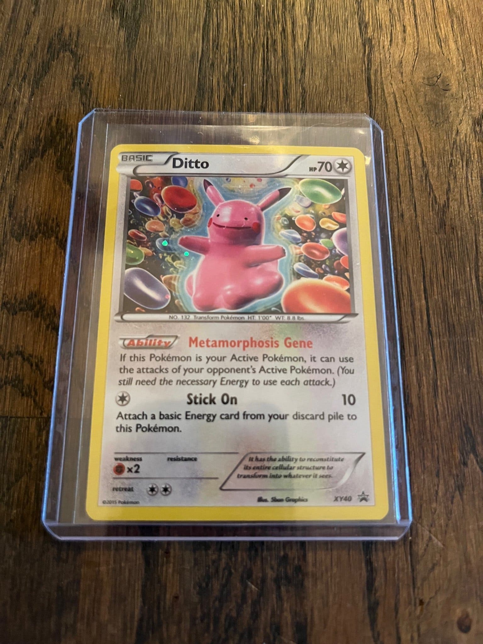 Pokémonkort - black star Ditto XY40 | Köp på Tradera (639145117)
