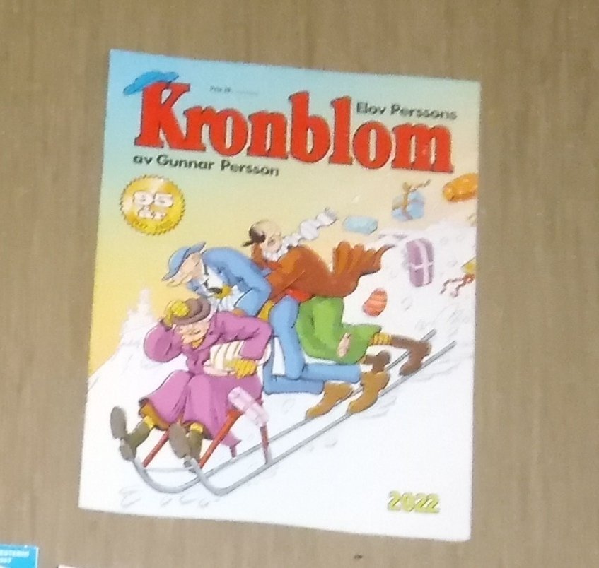 Kronblom tidning som syns på bild (Samlarobjekt?) | Köp på Tradera ...