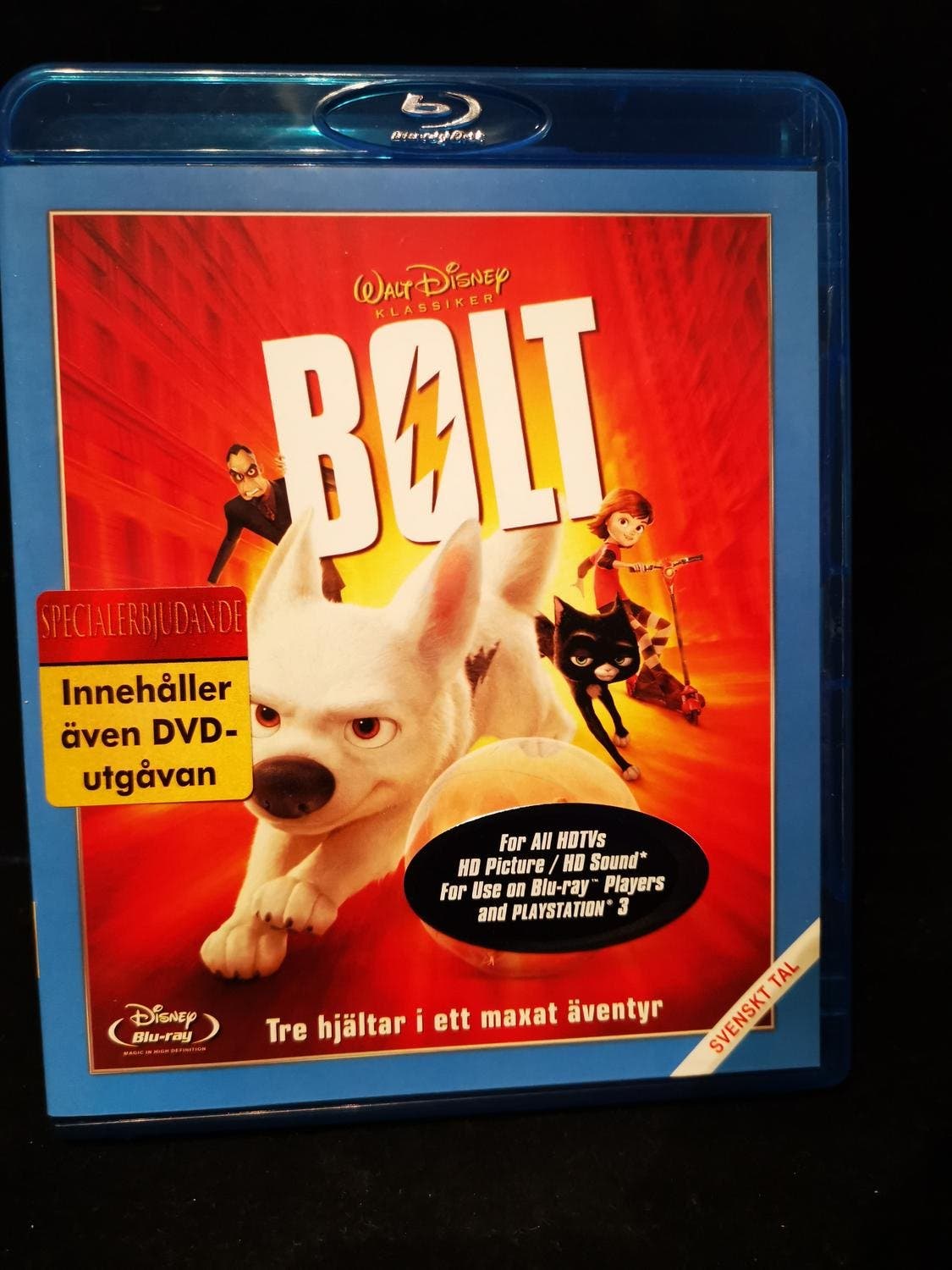 Bolt (Blu-ray & DVD) Walt Disney klassiker 48 | Köp på Tradera (669700364)