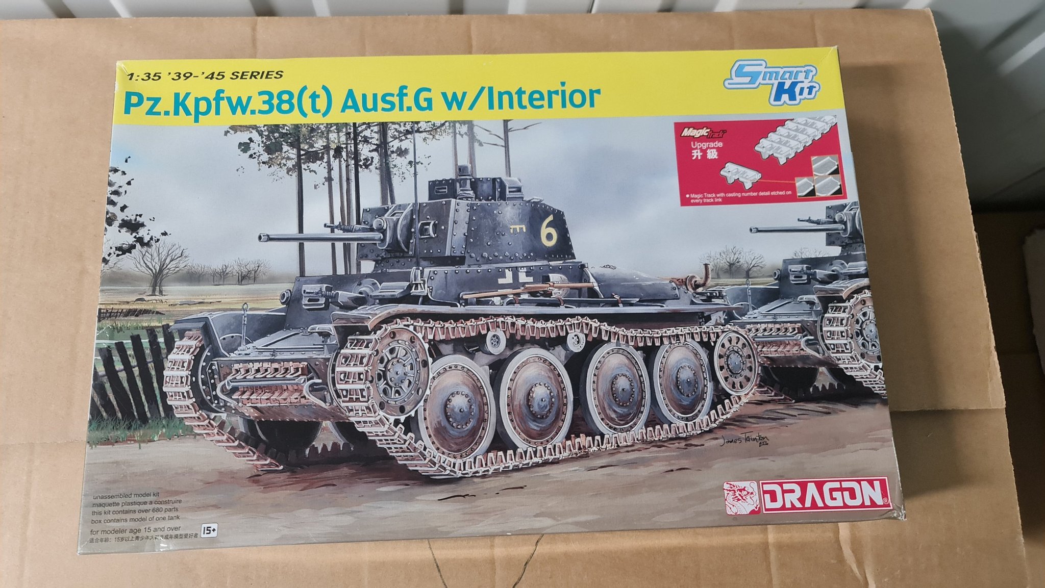 Se produkter som liknar Dragon 1/35 Pz.Kpfw.38(t) Aus.. på Tradera ...