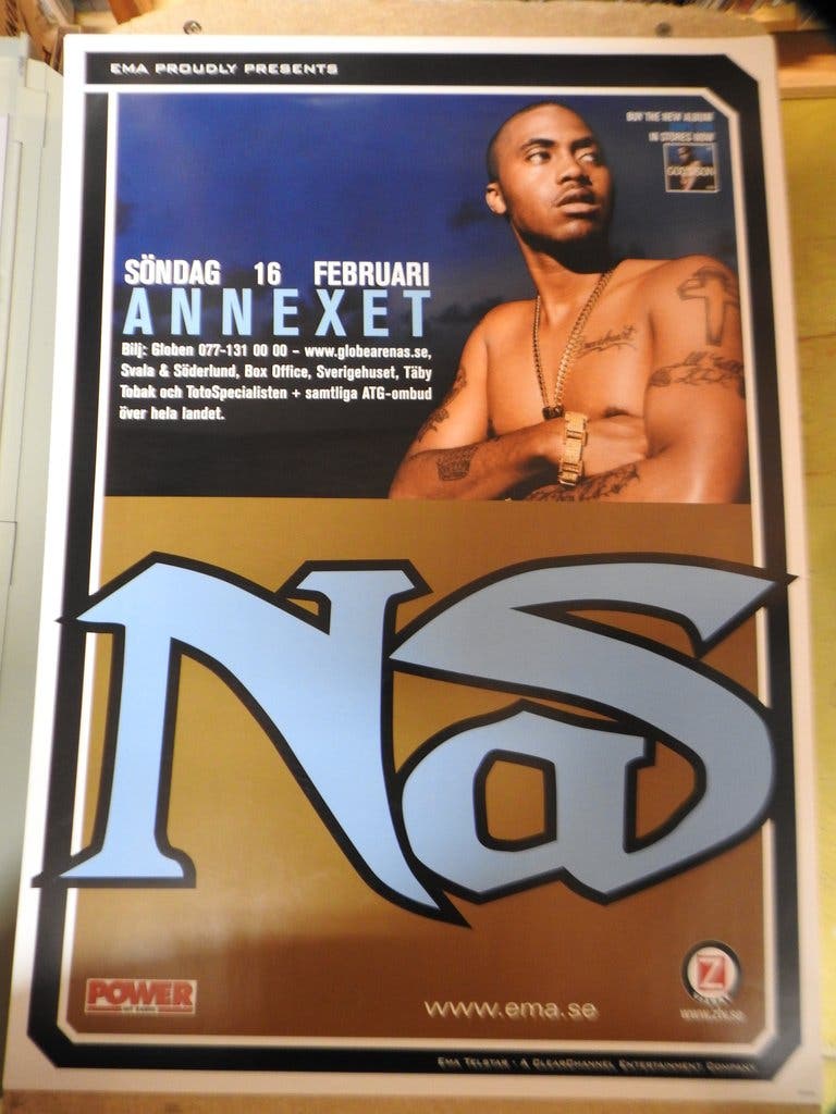 Poster Nasir Jones Anne.. | Köp från RecordHunterSweden på Tradera ...