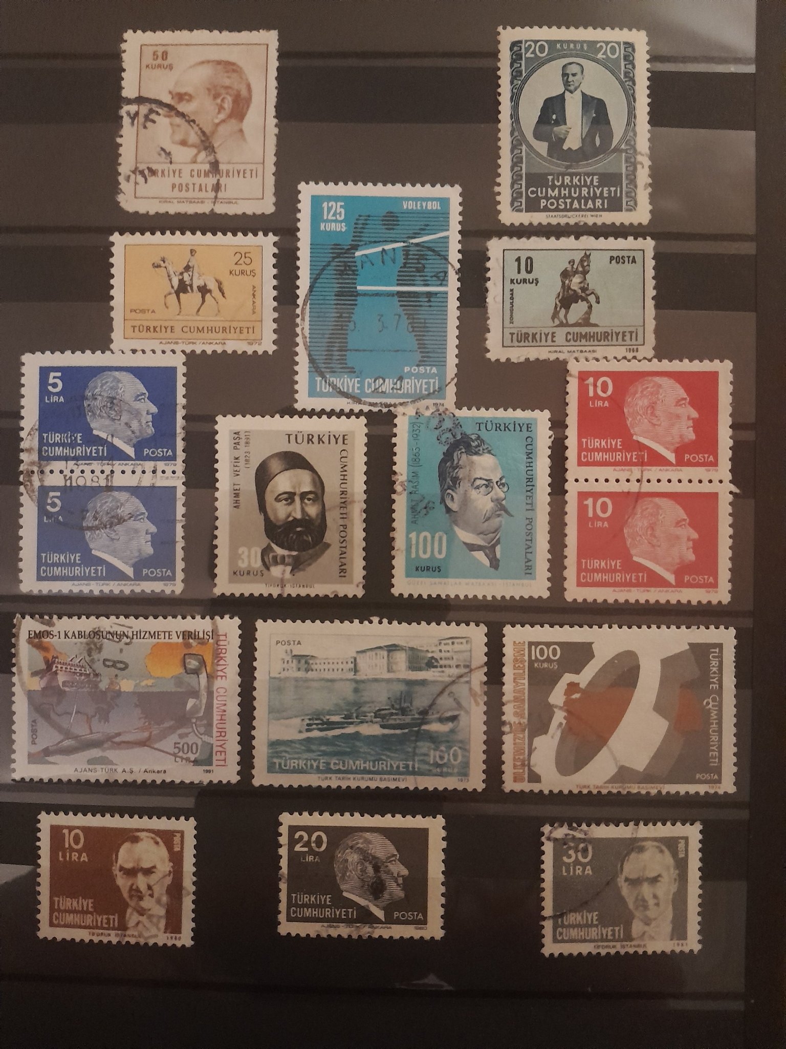 Turkiet: en liten samling stämplade frimärken | Köp på Tradera (708166213)