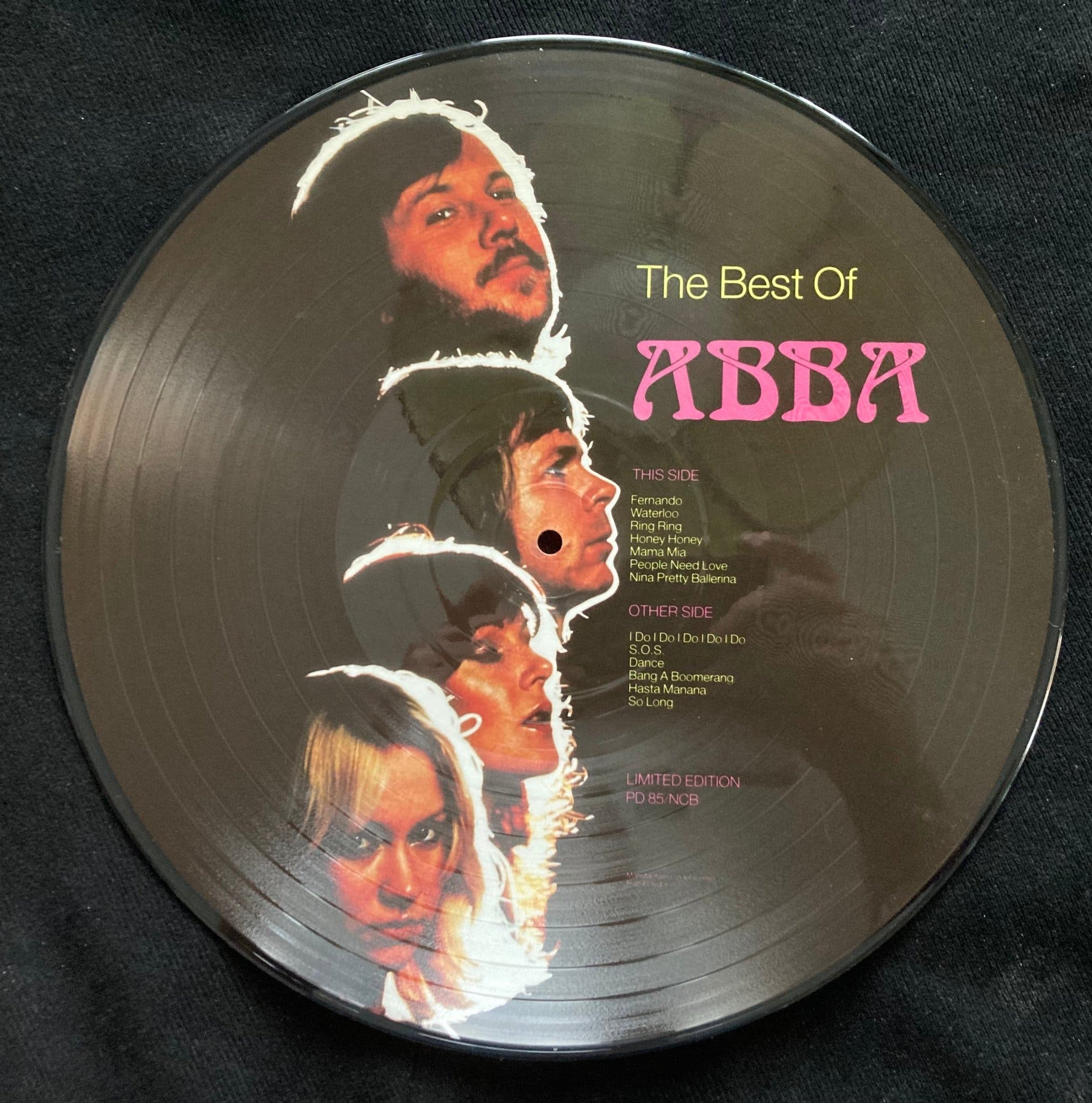 The Best Of ABBA - Limited Edition Picture Disc | Köp på Tradera ...