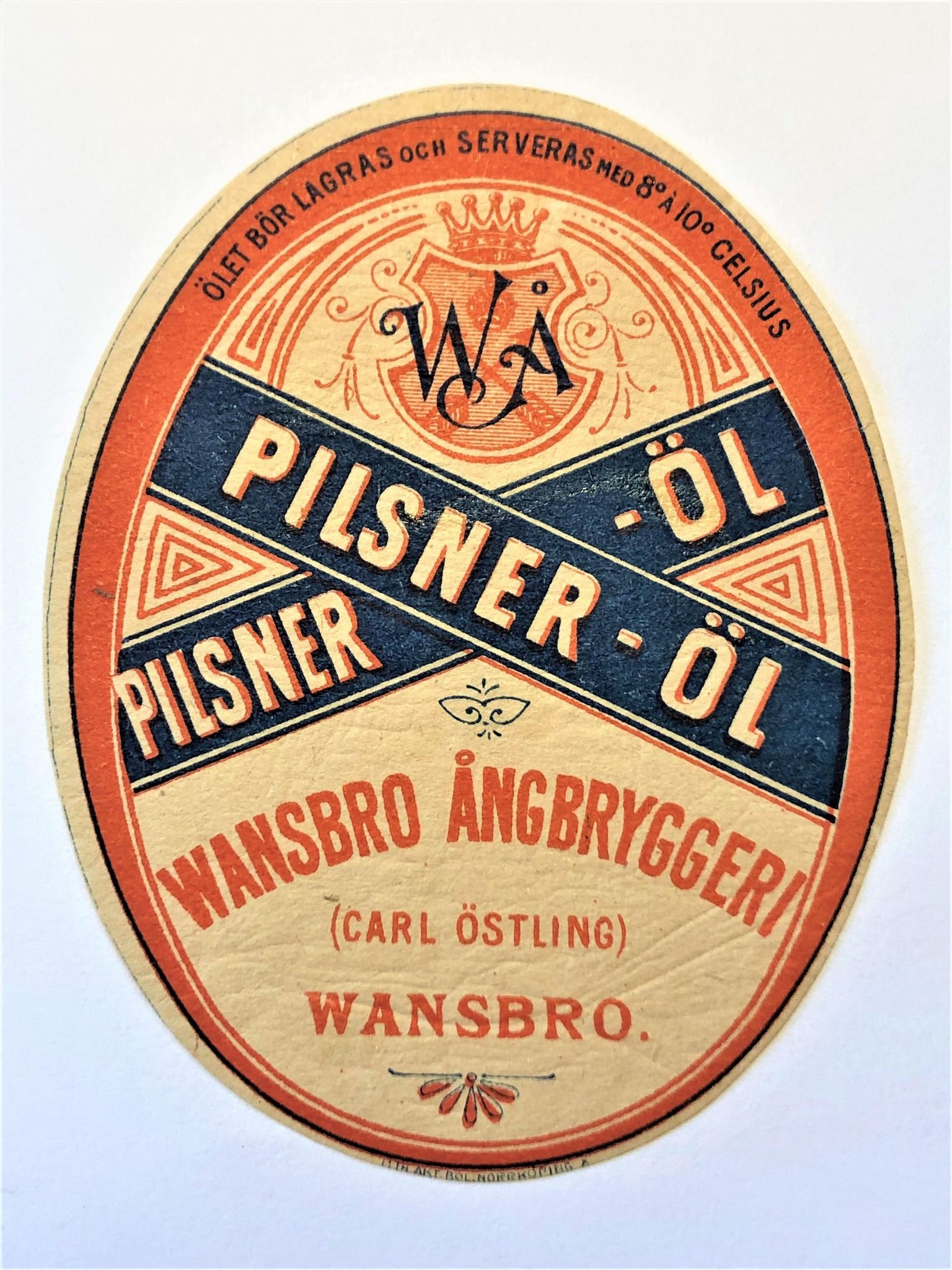 Vansbro - Wansbro Ångb. - Carl Östling - Pilsne.. | Köp på Tradera ...