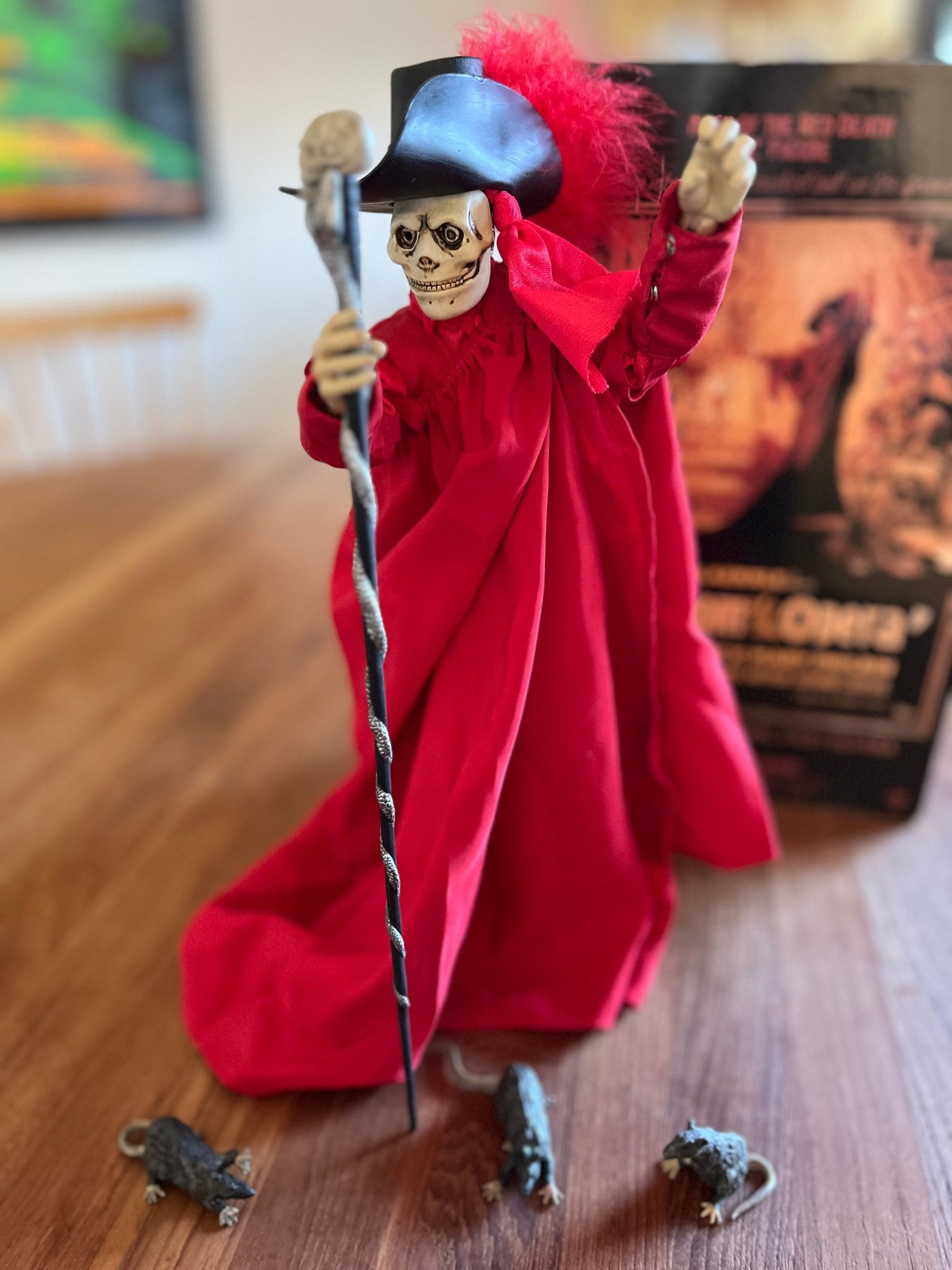 Lon Chaney Mask of the Red Death 12" figur från.. | Köp på Tradera ...