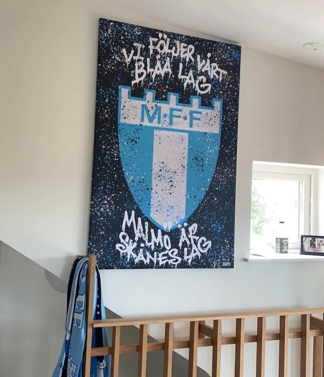 Malmö FF tavla i stort format | Köp från interioravenue på Tradera ...