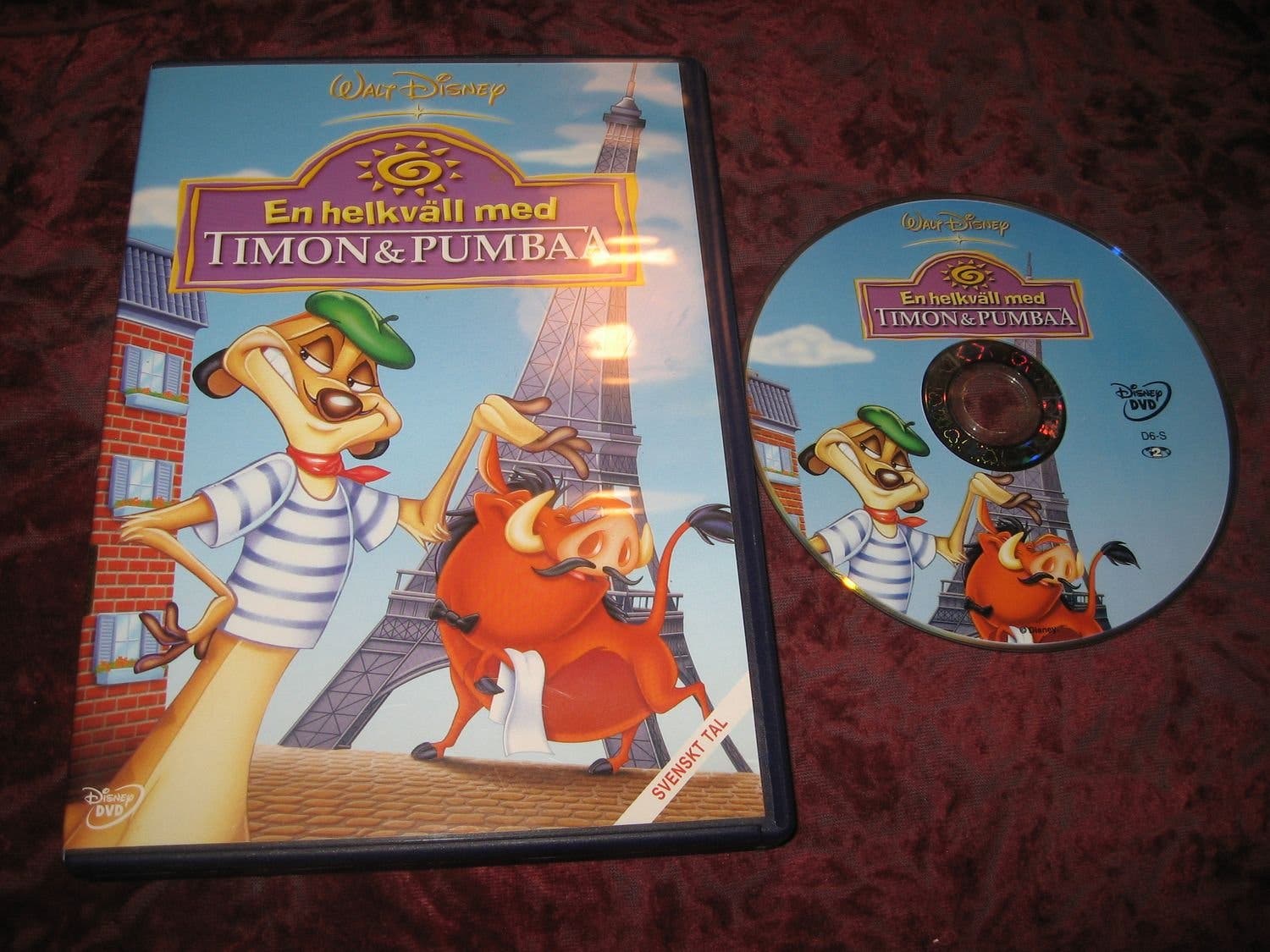EN HELKVÄLL MED TIMON & PUMBAA (WALT DISNEY) DVD | Köp på Tradera ...