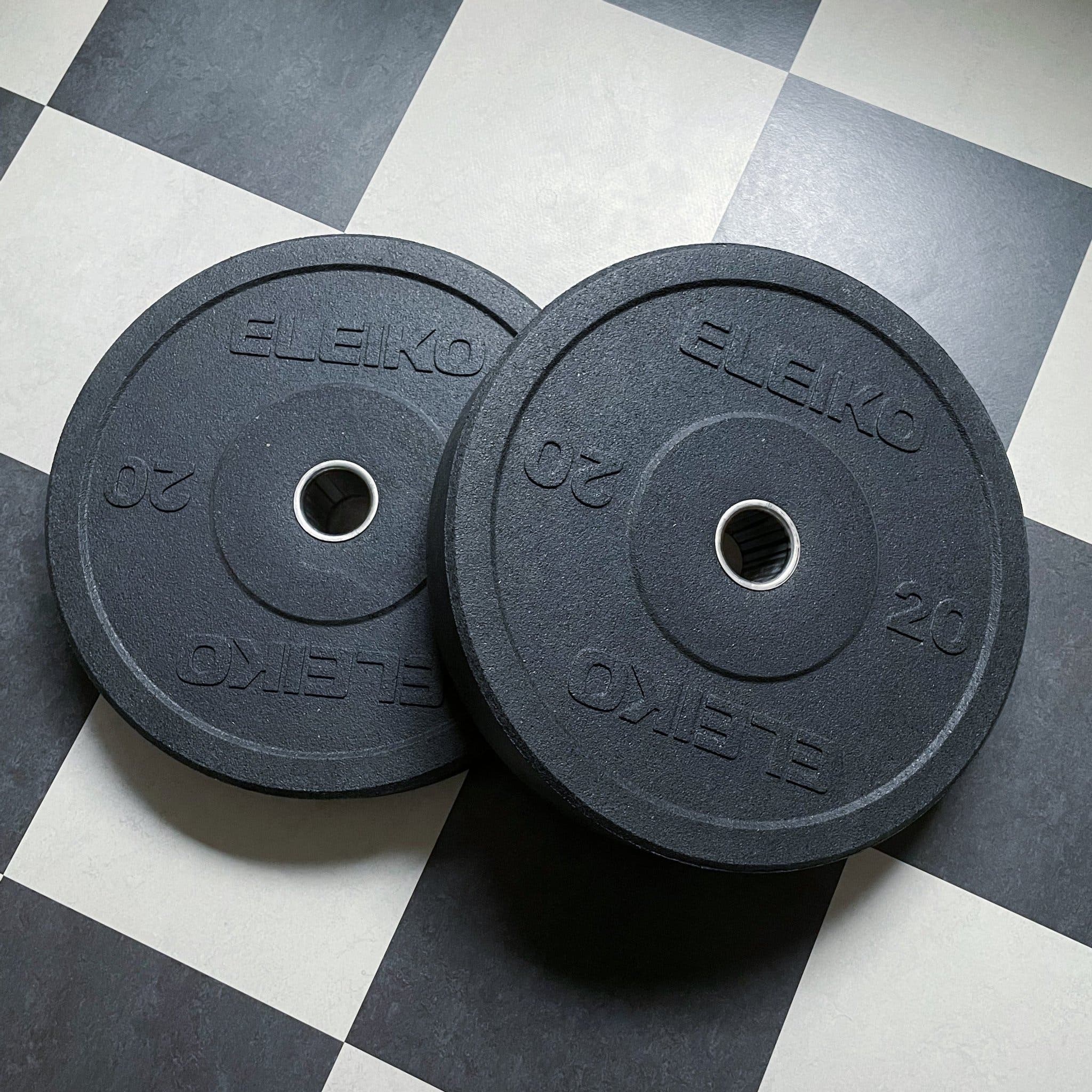 2 st Eleiko XF Bumper Plate Viktskivor 20 kg Vi.. | Köp på Tradera ...