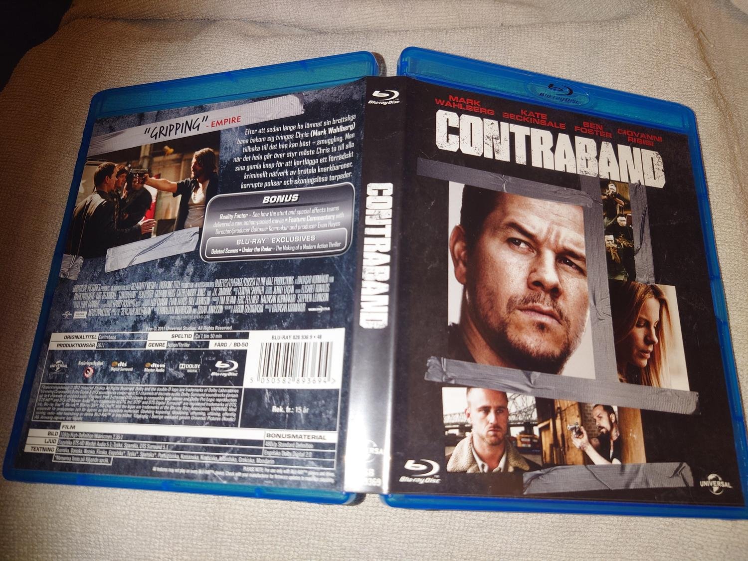 Contraband (Blu-ray), Mark Wahlberg, Kate Becki.. | Köp på Tradera ...