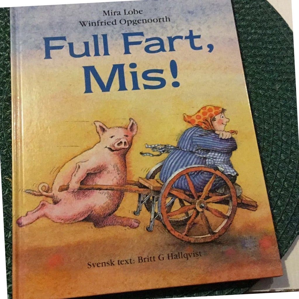 Barnbok Bok FULL FART MIS | Köp på Tradera (672916424)