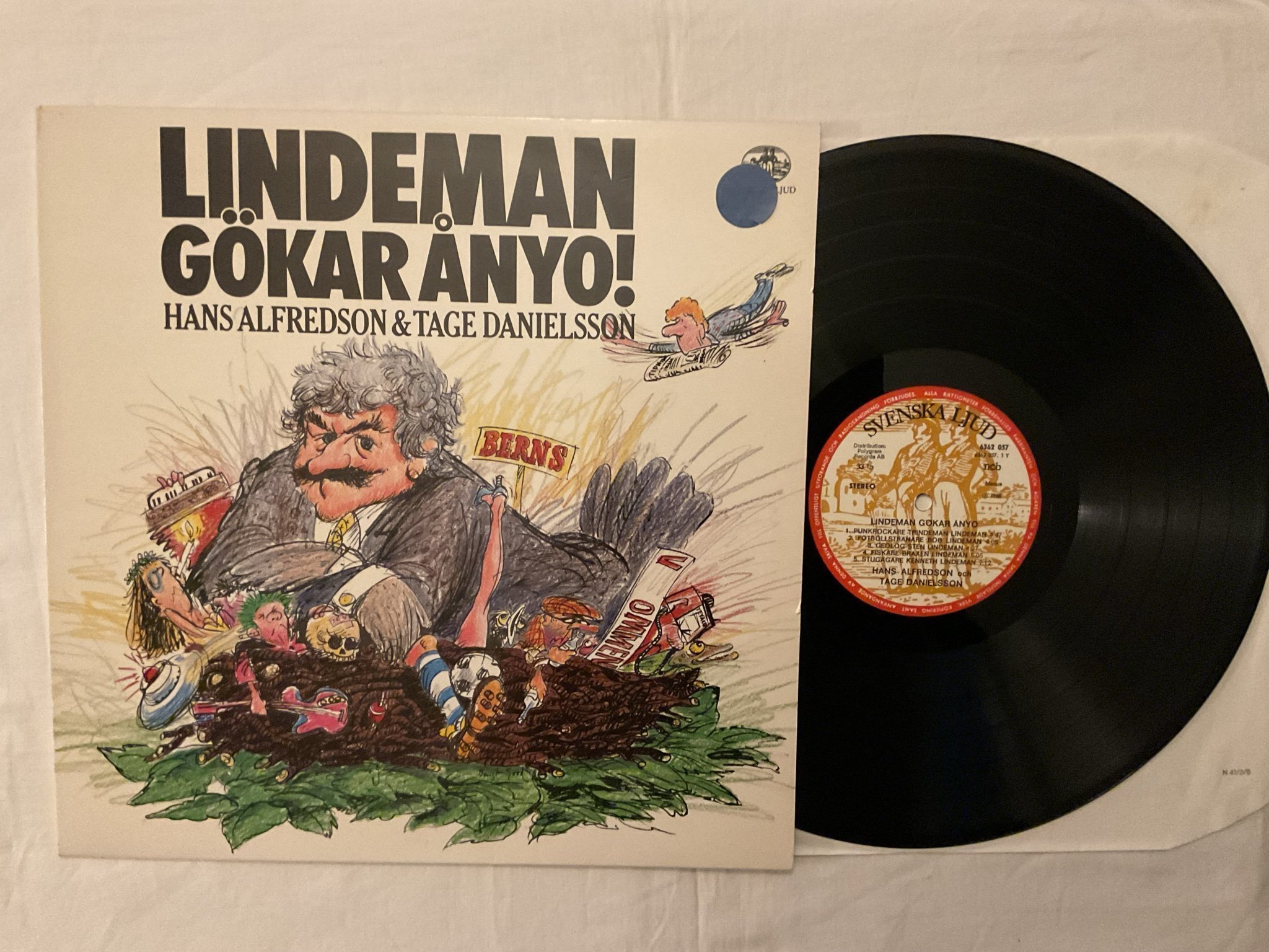 Lindeman Gökar Ånyo! - Hans Alfredson & Tage Da.. | Köp på Tradera ...