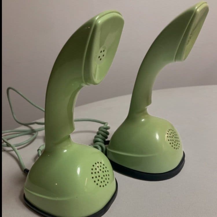 2 st Ericsson Cobra Telefon Grön Retro Televerk.. | Köp på Tradera ...