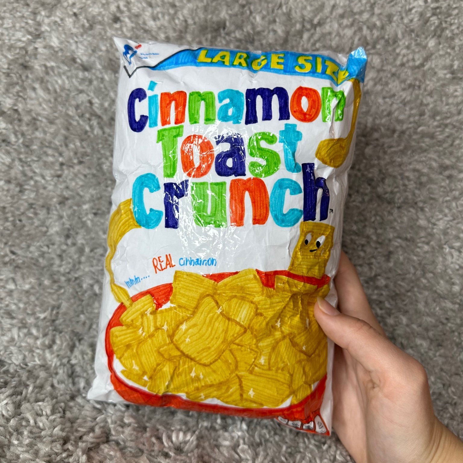 CINNAMON TOAST CRUNCH paper squishy | Köp på Tradera (616382701)
