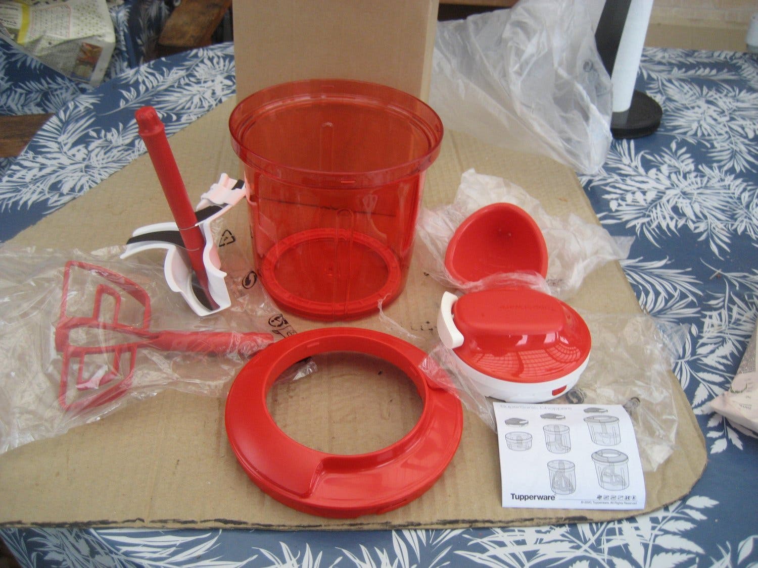 Tupperware - Super Sonic - Chopper Stor 1,35 L .. | Köp på Tradera ...
