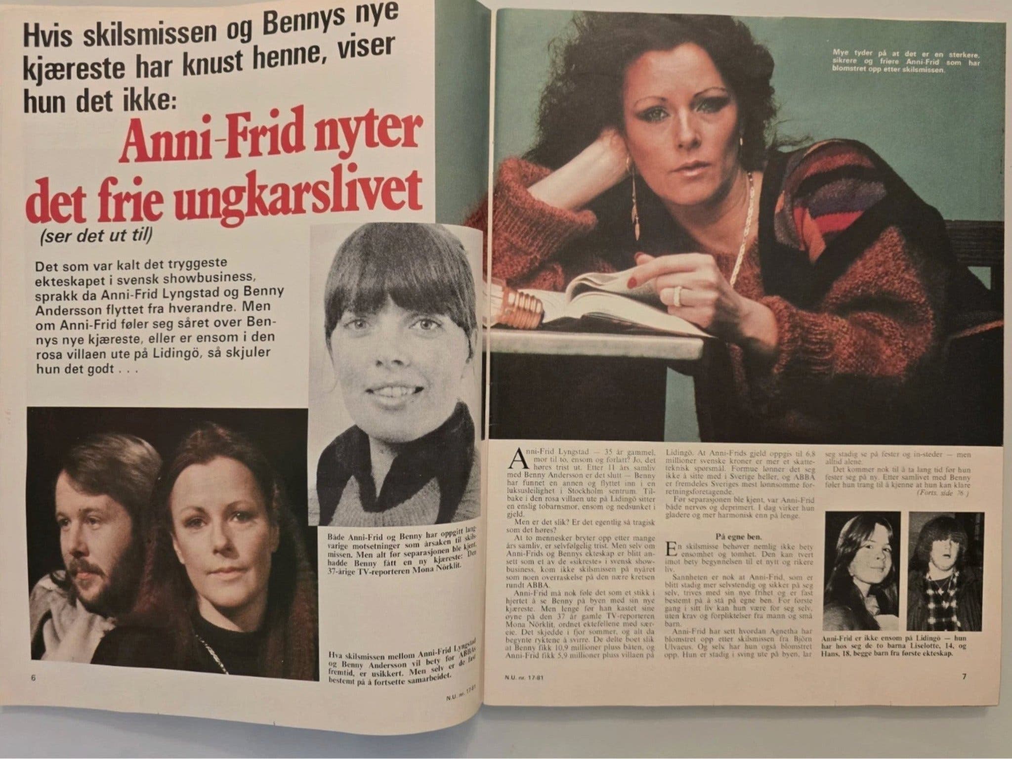 Se produkter som liknar Frida / Abba - A very rare ne.. på Tradera ...