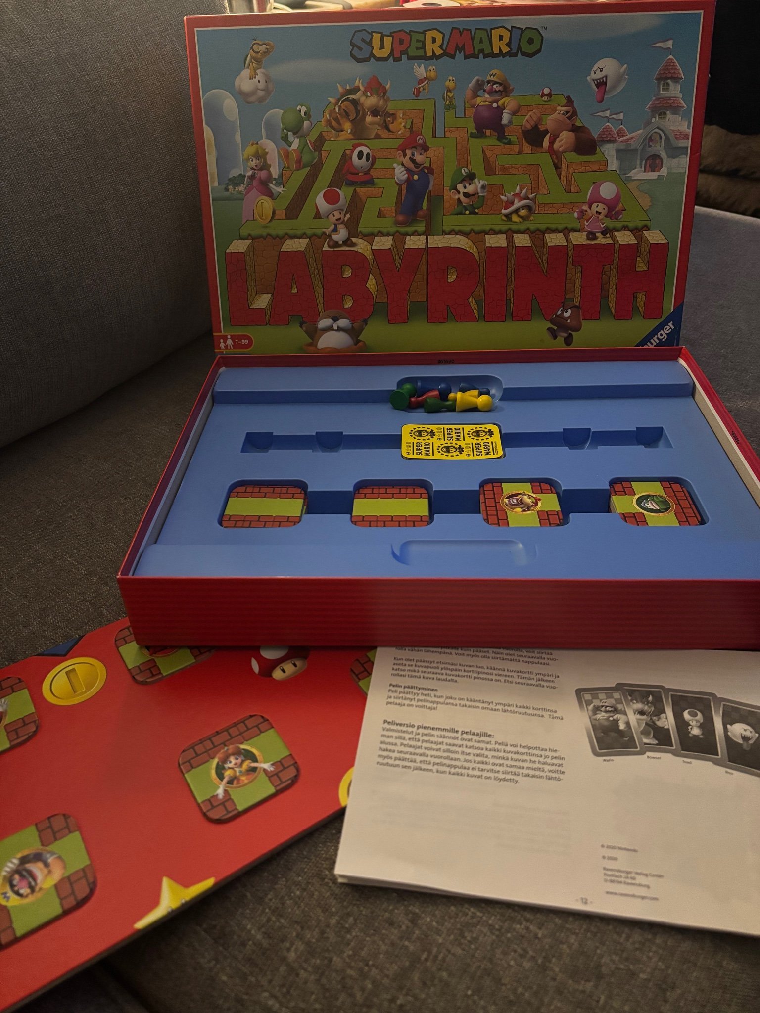 Super Mario Labyrinth brädspel | Köp på Tradera (710670292)