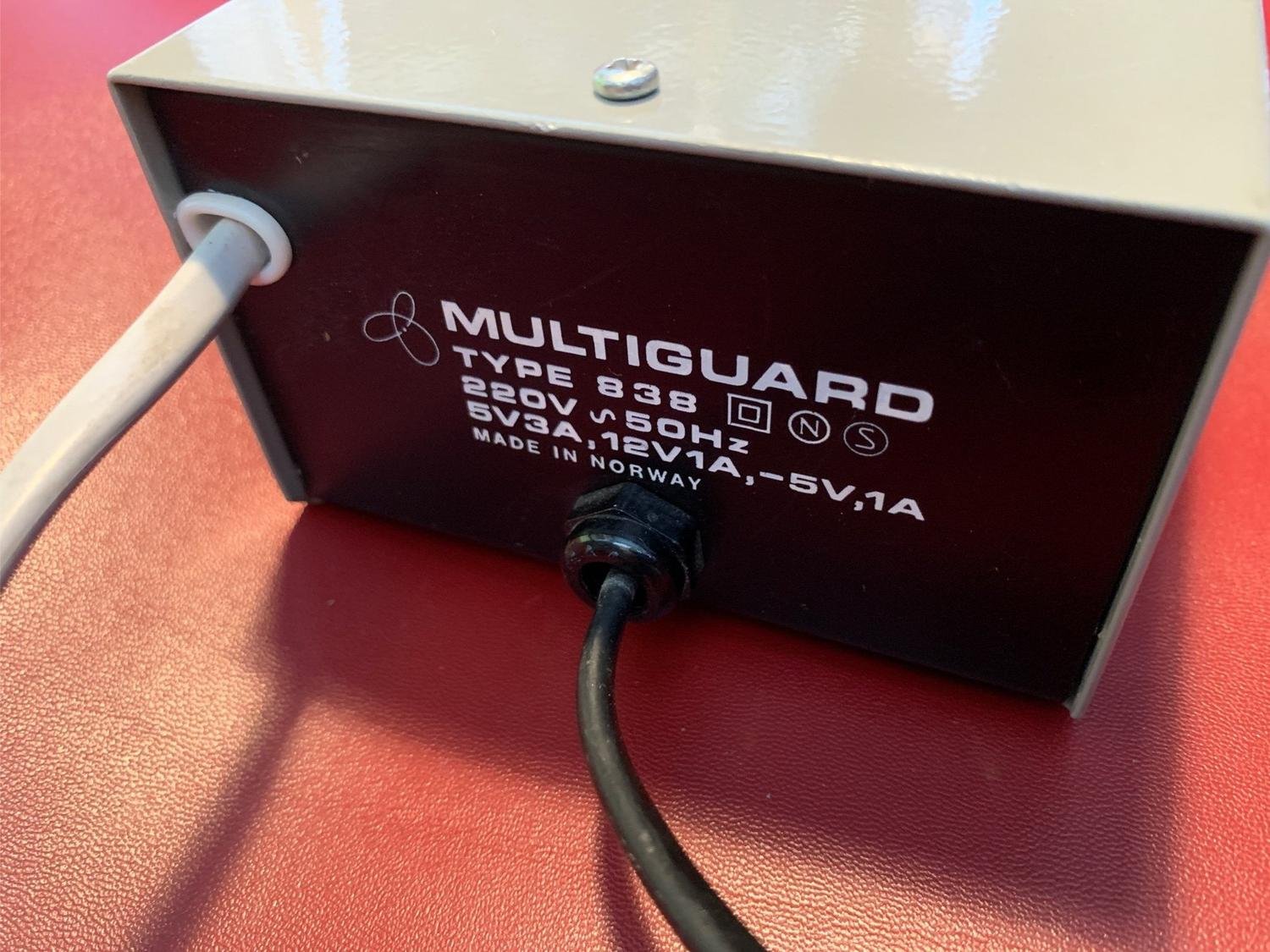 Multiguard Type 838 Nätaggregat Power Supply Un.. | Köp på Tradera ...