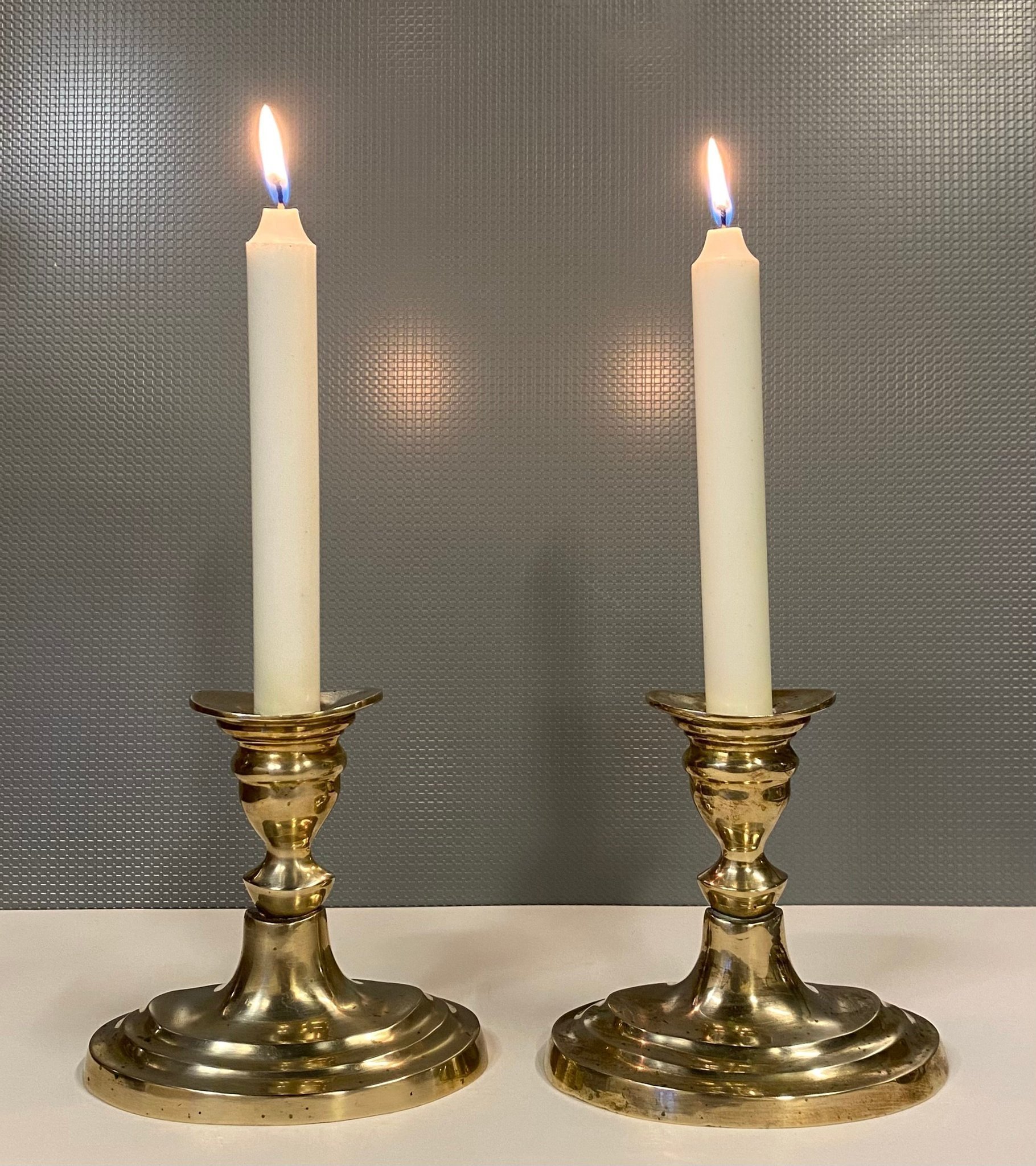 Ett par Retro Mässing Ljusst.. | Köp från MariasantikAB på Tradera ...