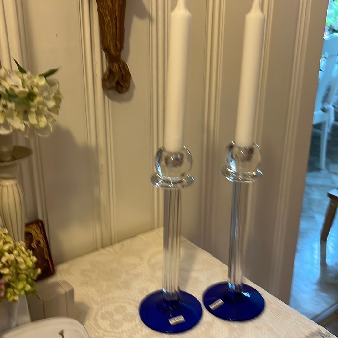 Ljusstakar 2 st Kosta Boda | Köp på Tradera (709947985)