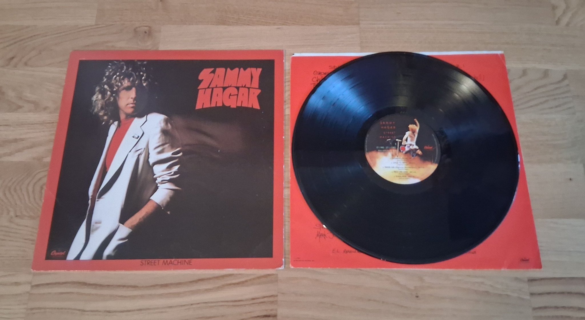 Sammy Hagar - Street Machine Vinyl LP Montrose .. | Köp på Tradera ...