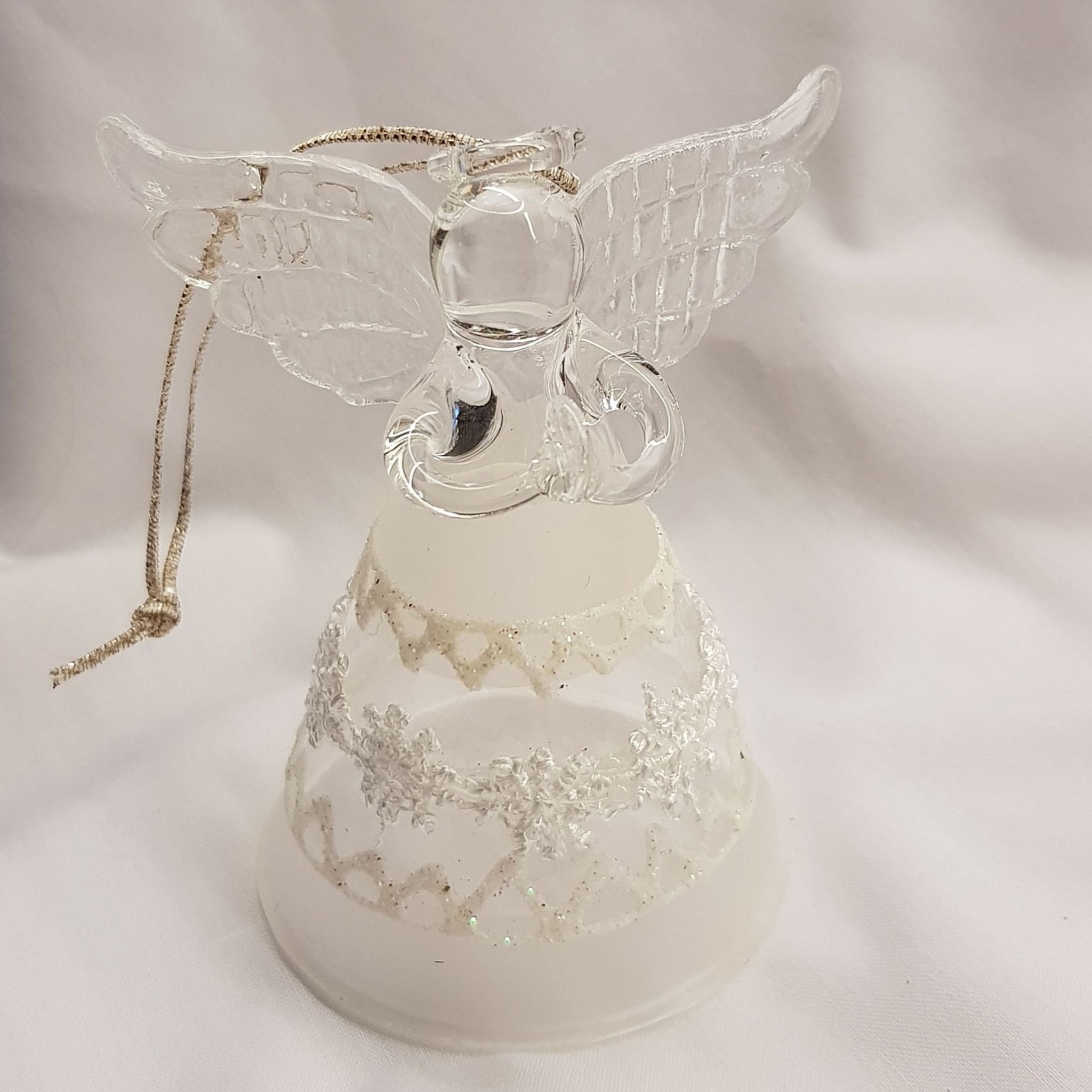 Glas ängel samlarobjekt. Handgjorda så varje än.. | Köp på Tradera ...