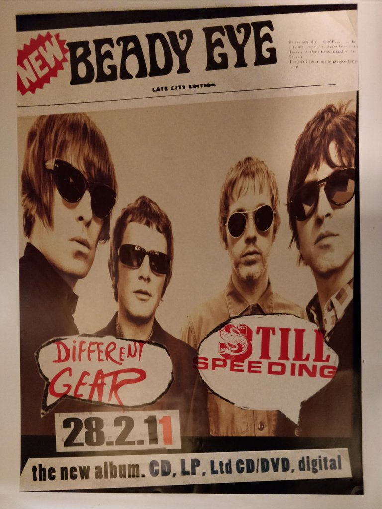 Poster Beady Eye Differ.. | Köp från RecordHunterSweden på Tradera ...