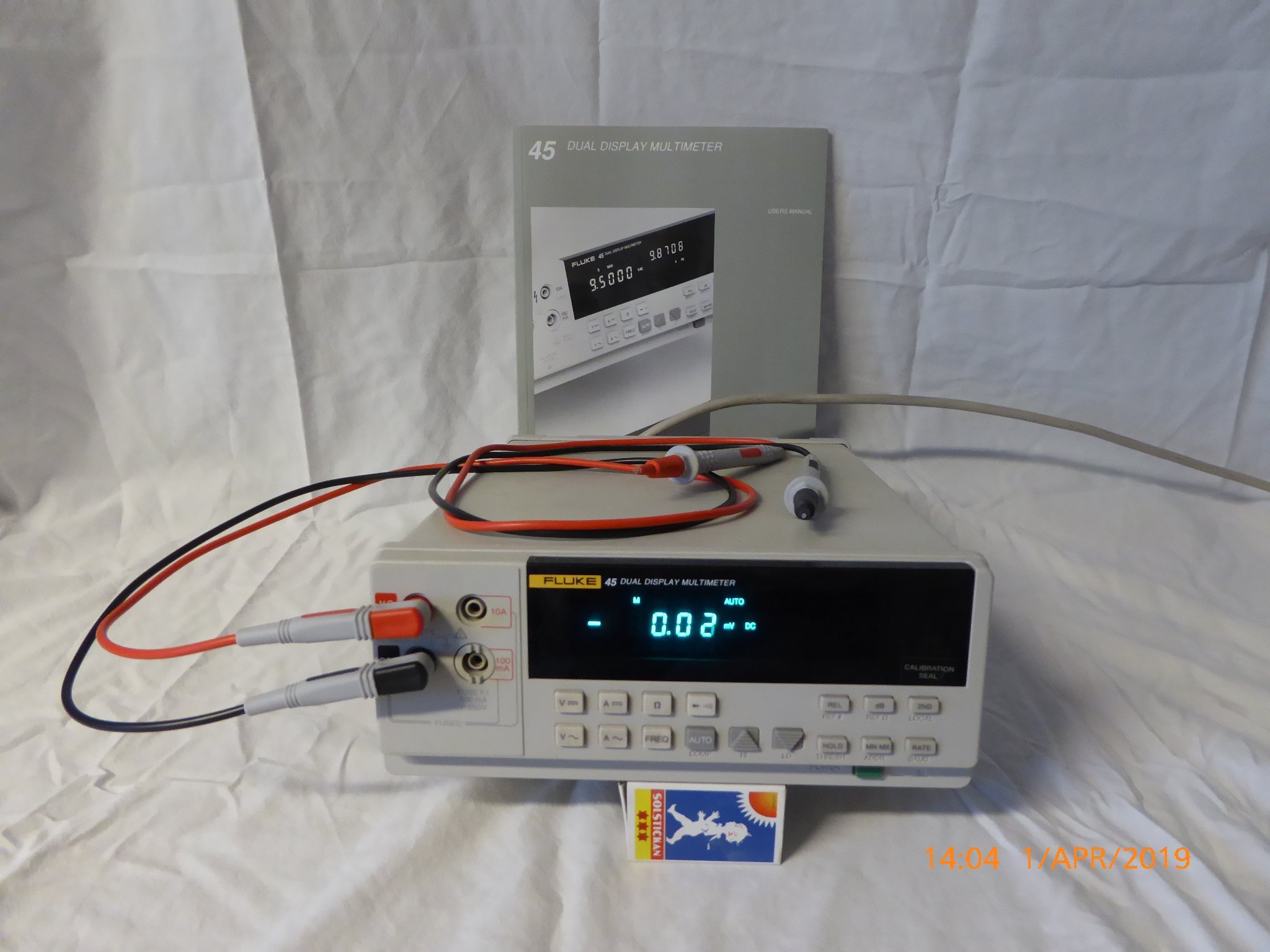 Fluke 45 Dual Display Multimeter 345666670 ᐈ Köp På Tradera