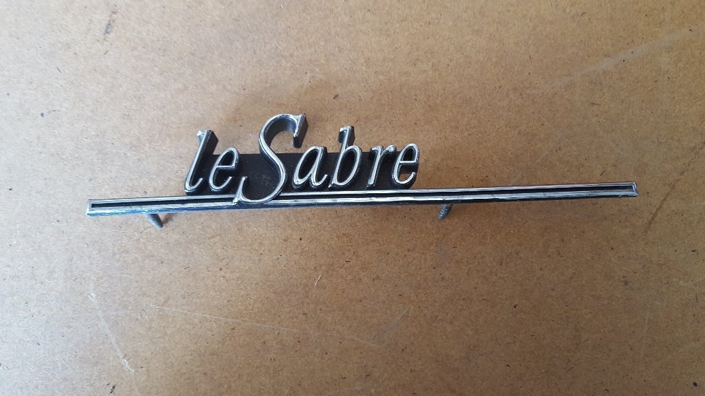Emblem instrumentpanel Le Sabre 1966-1967 | Köp på Tradera (361193047)