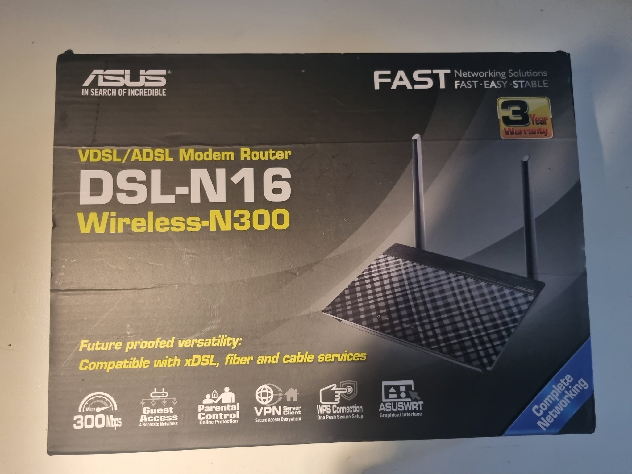 Se produkter som liknar Asus Modem Router DSL-N16 Wir.. på Tradera ...