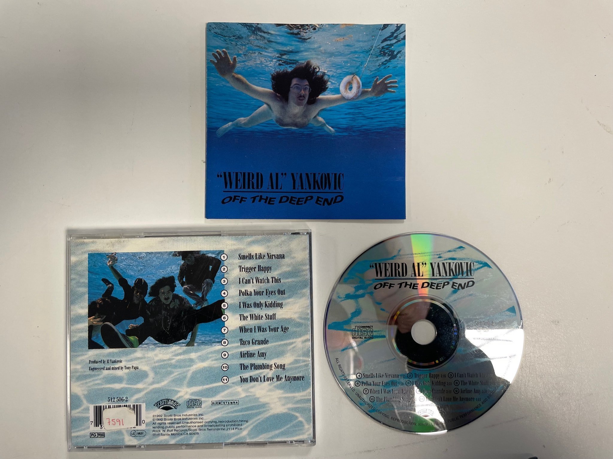 Weird Al Yankovic - Off the Deep End CD | Köp på Tradera (701113840)