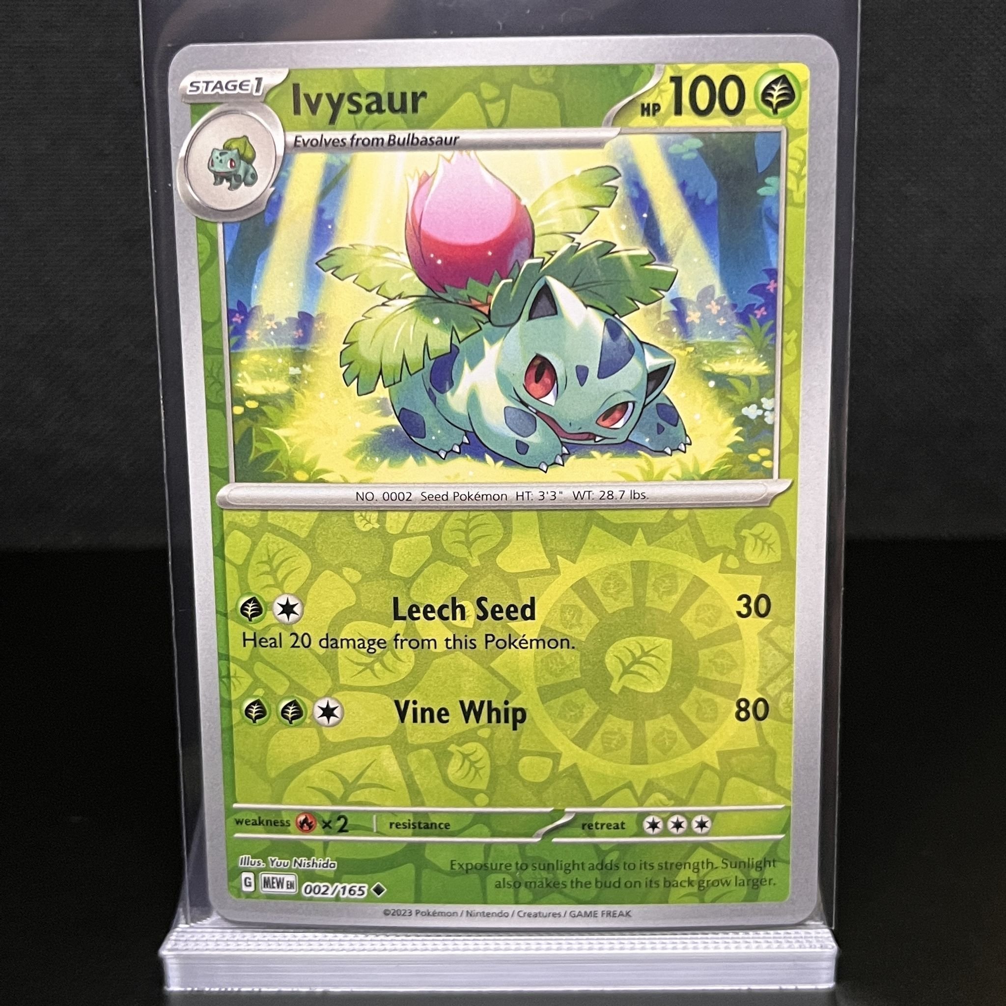 Se produkter som liknar Ivysaur 002/165 Reverse Holo .. på Tradera ...