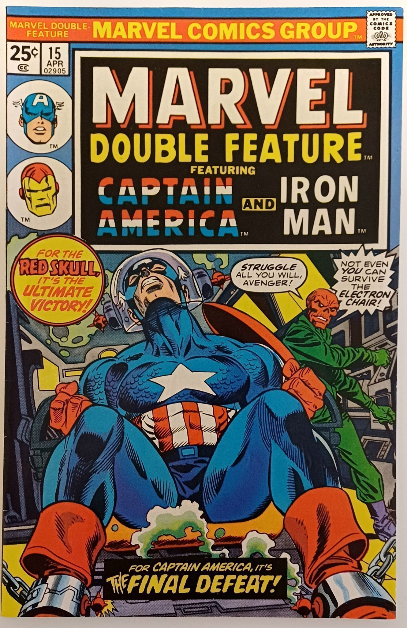 Marvel Double Feature #15 nr15 featuring Captai.. | Köp på Tradera (693631330)
