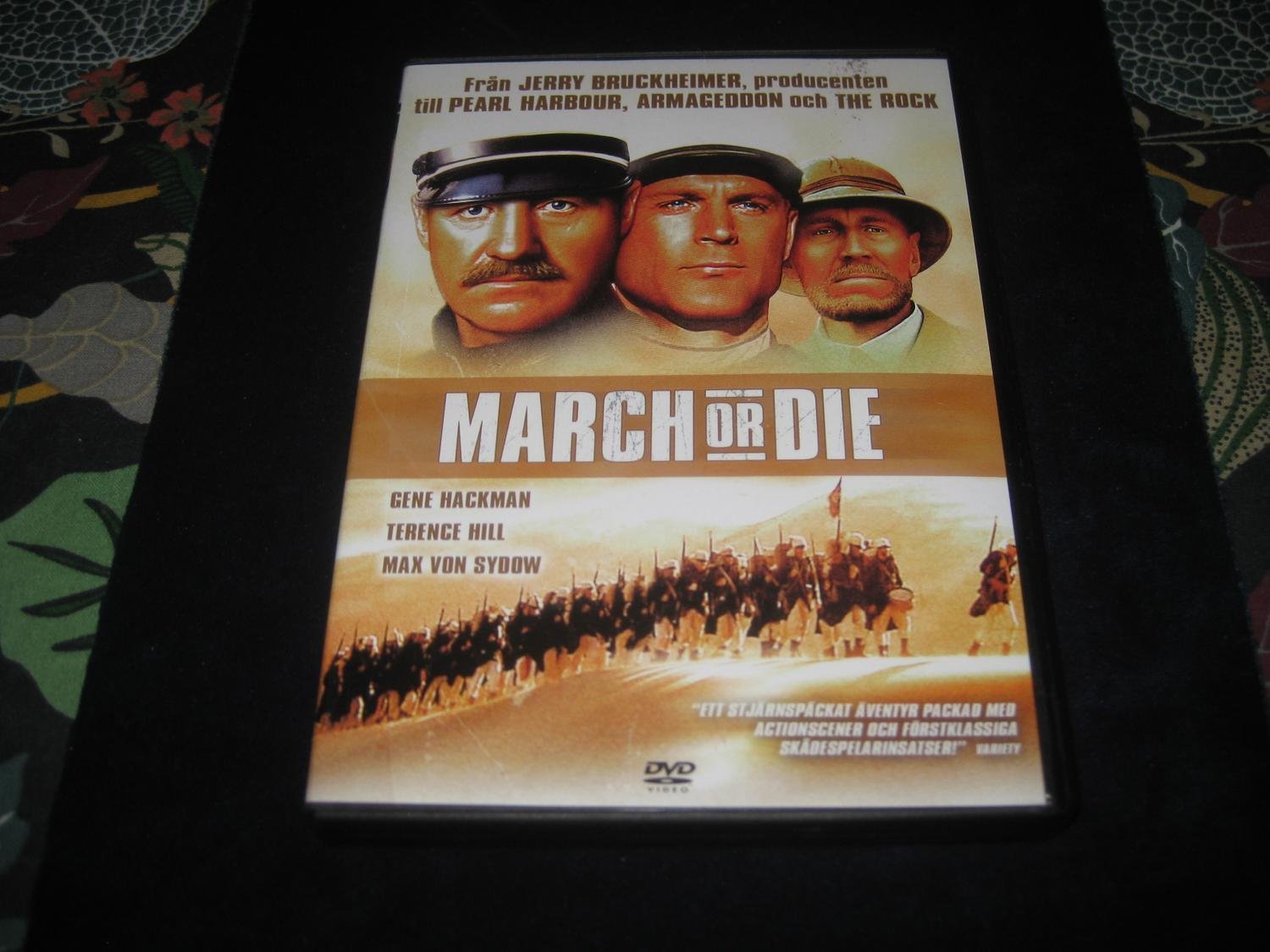 MARCH OR DIE-MED GENE HACKMAN OCH TERENCE HILL | Köp på Tradera (605618444)