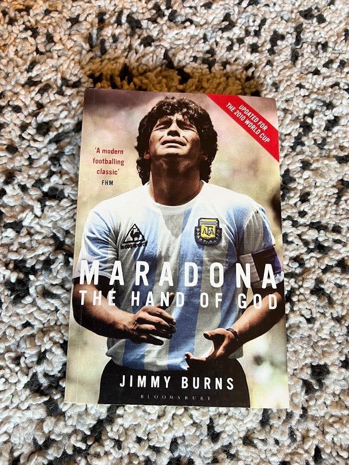 Maradona: The Hand of God av Jimmy Burns | Köp på Tradera (677220670)