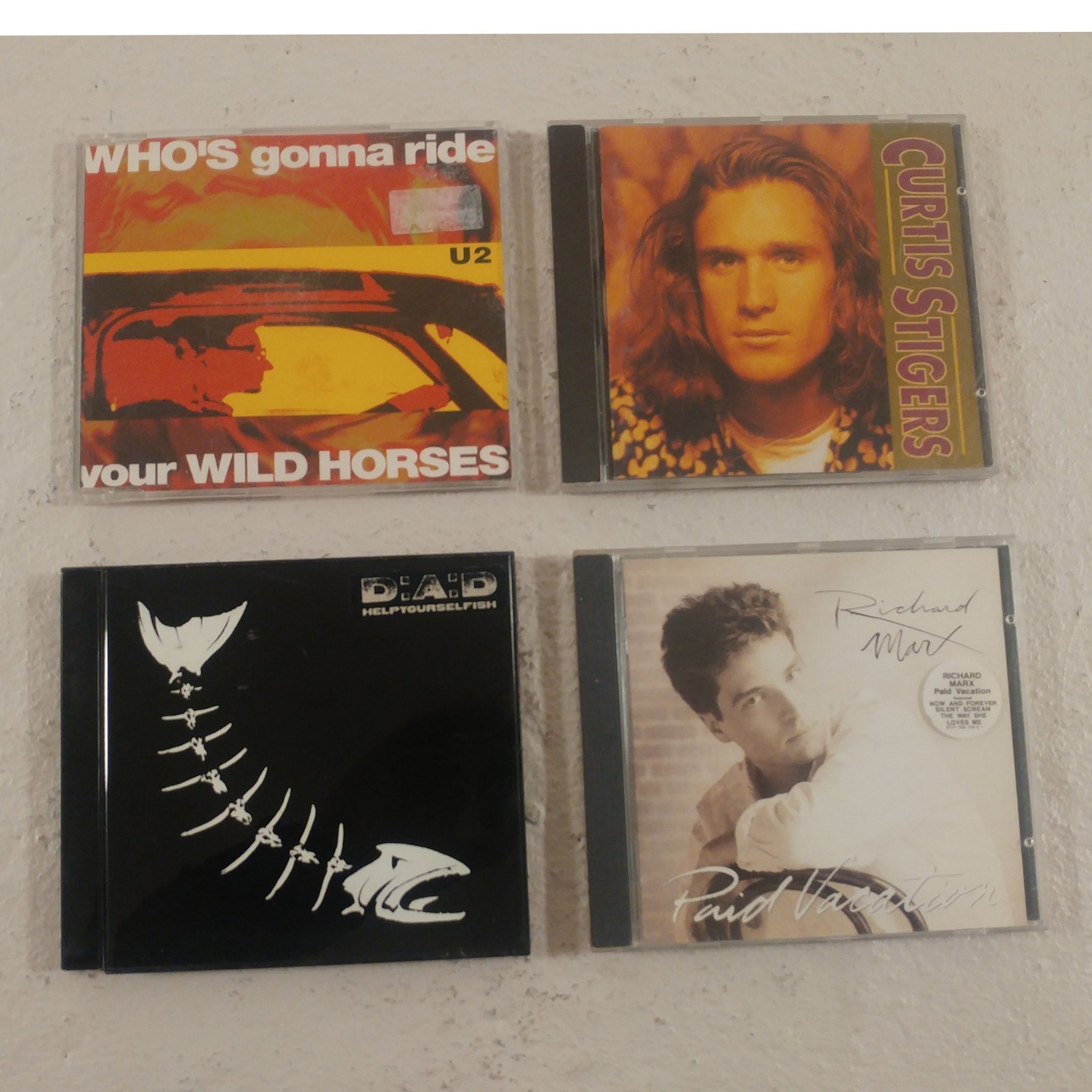 4 st album - U2, Curtis Stiger, D:A:D, Richard .. | Köp på Tradera ...