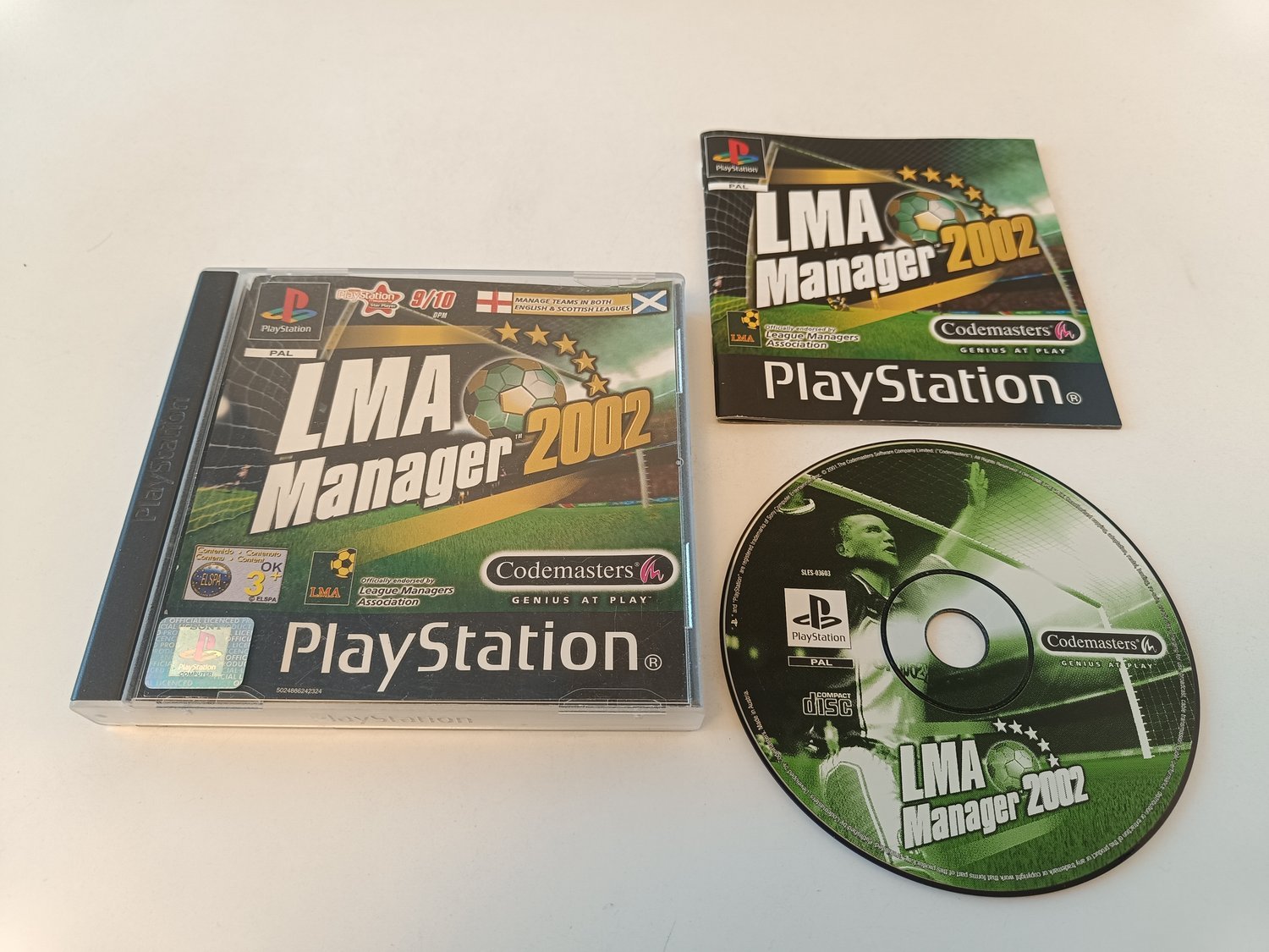 LMA Manager 2002 till Sony .. | Köp från Arcade.Mixtape på Tradera ...