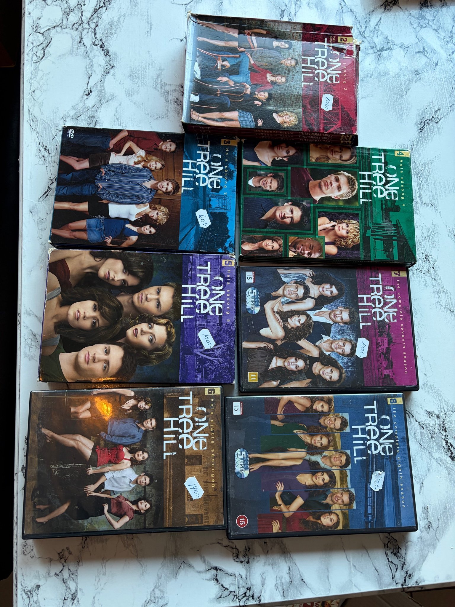 One Tree Hill Säsong 2-8 DVD Box | Köp på Tradera (712520537)