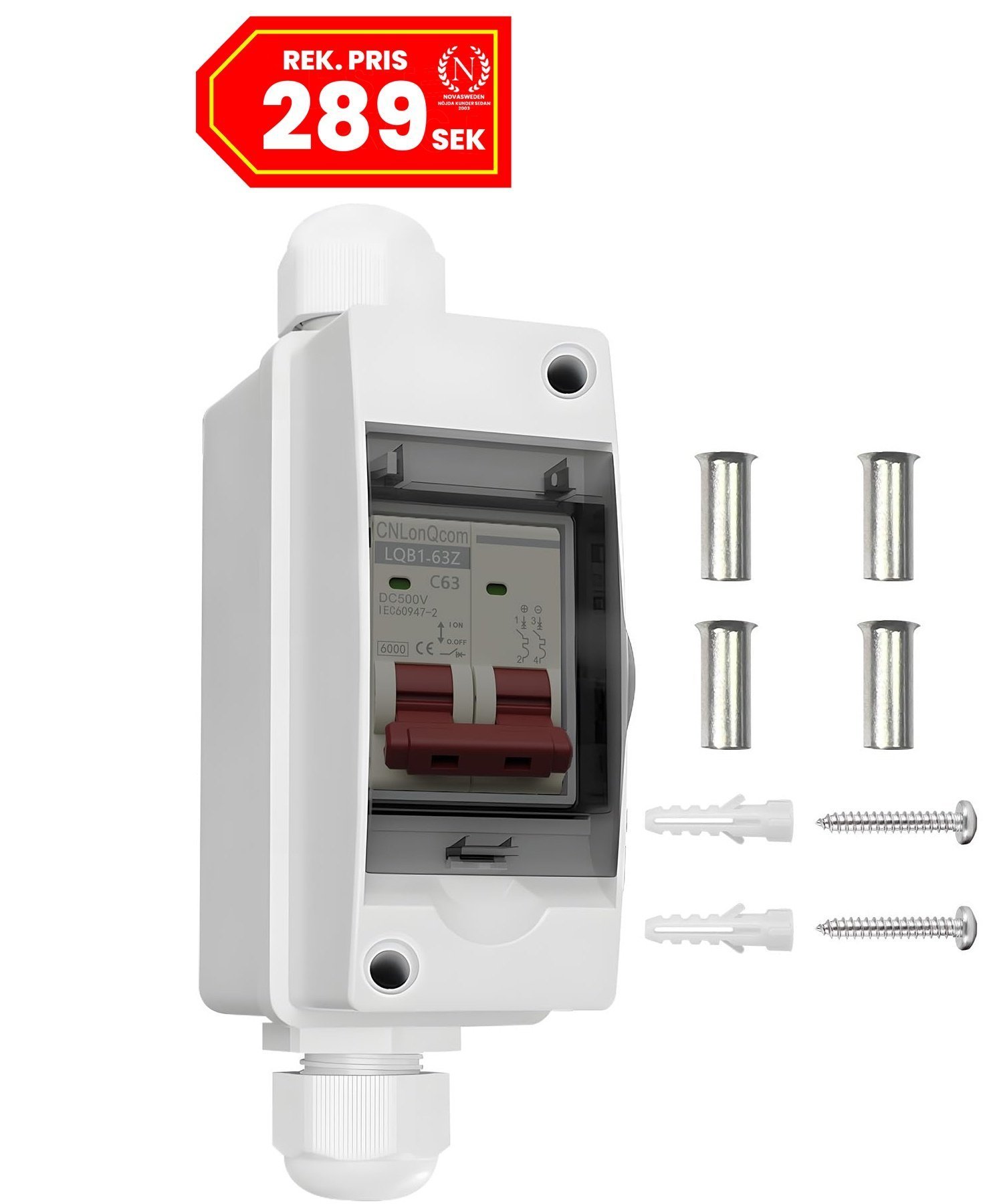 NY Mini Circuit Breaker Box för.. | Köp från NovaXpress på Tradera ...