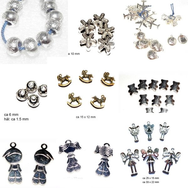 ca 100 st delar - berlocker / mel.. | Köp från creaclau på Tradera ...