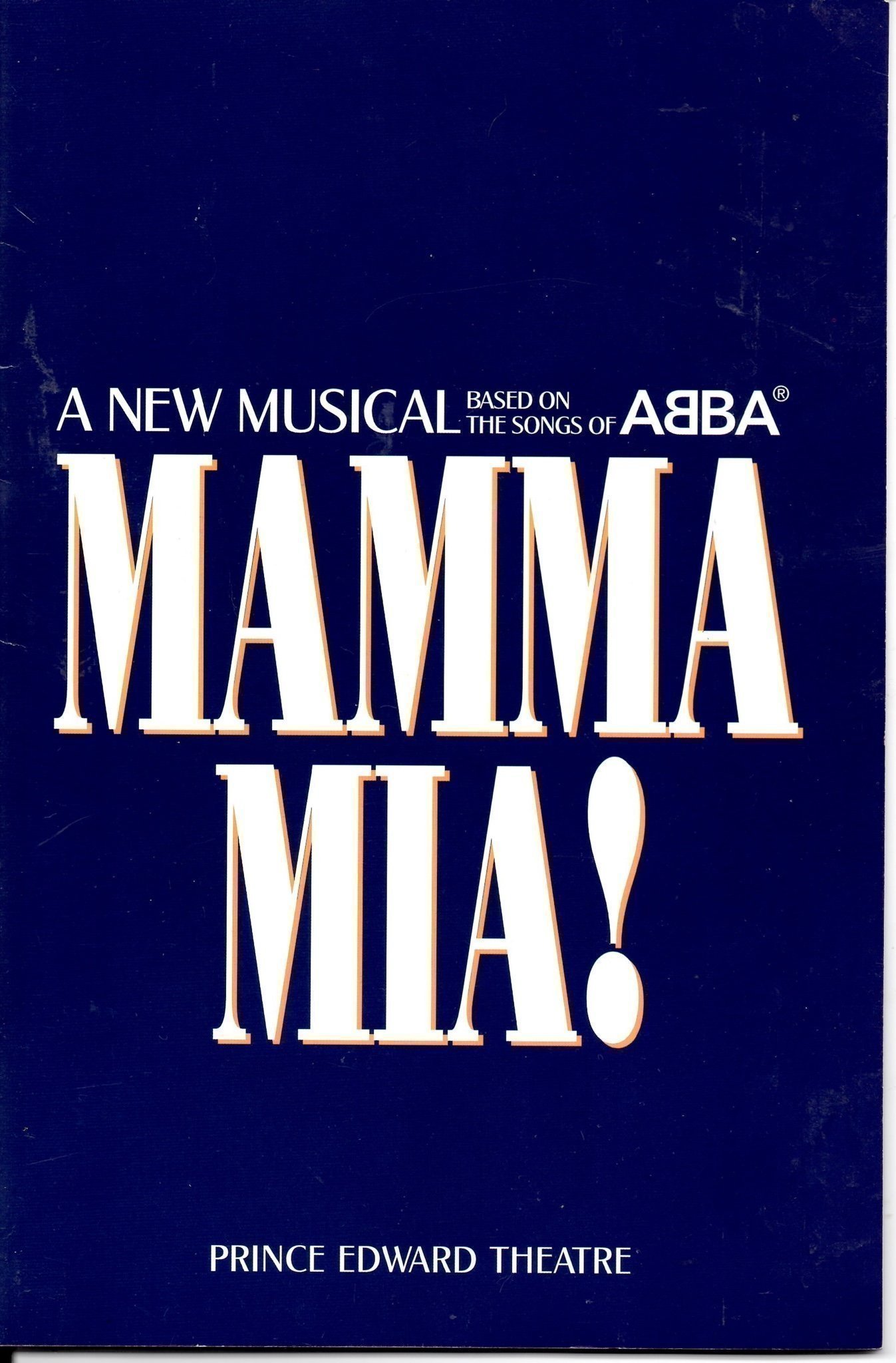 Mamma Mia! Program (1999) - Prince Edward Theat.. | Köp på Tradera ...
