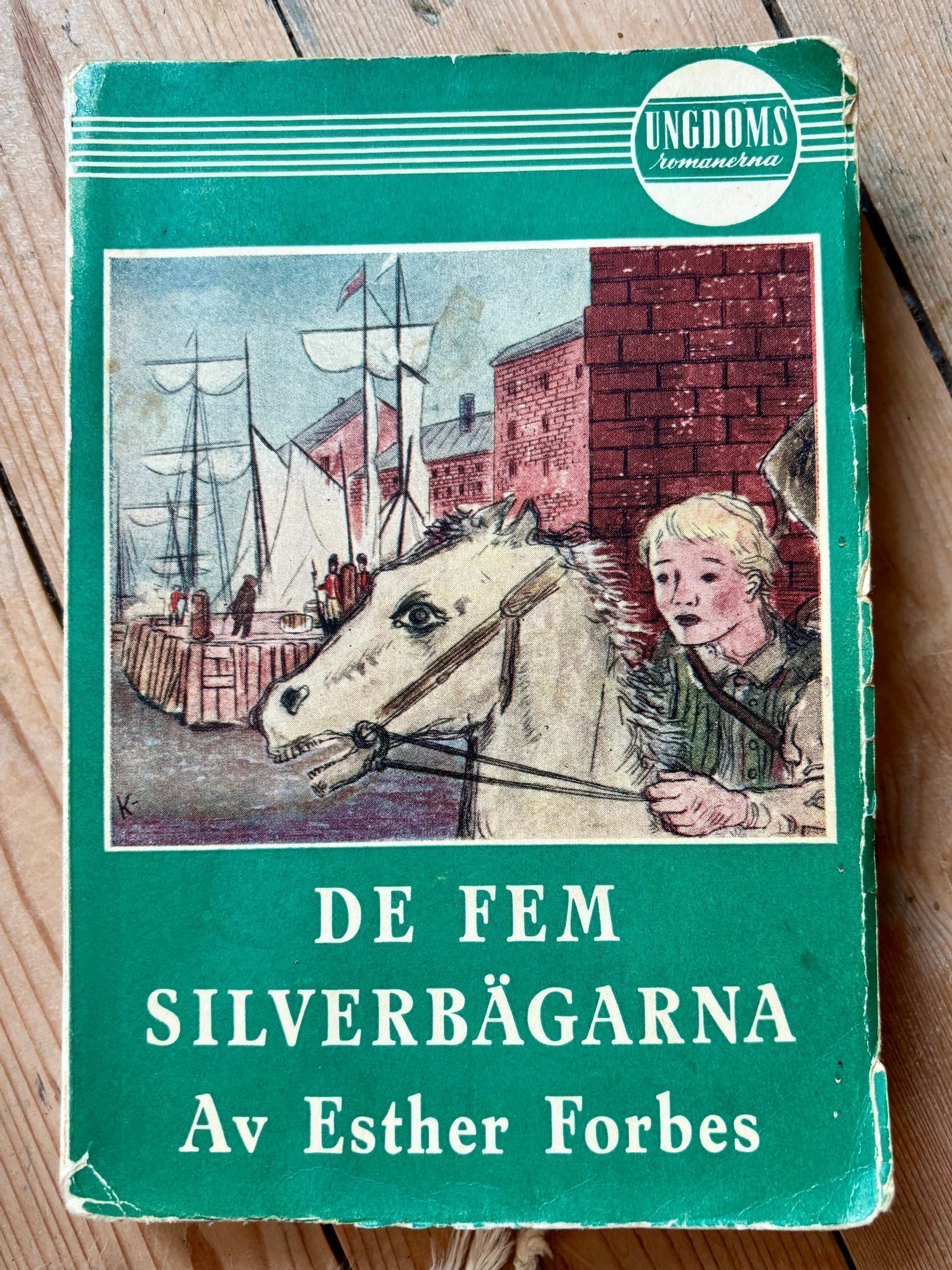 De Fem Silverbägarna av Esther Forbes, historis.. | Köp på Tradera ...