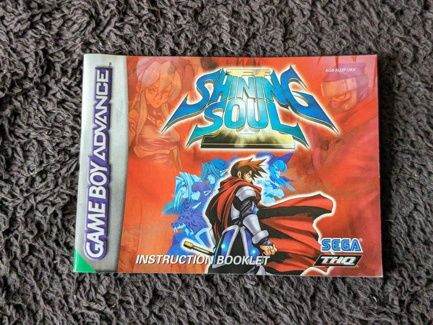 GBA Shining Soul 2 II Manual Inst.. | Köp från Widdex_G på Tradera ...