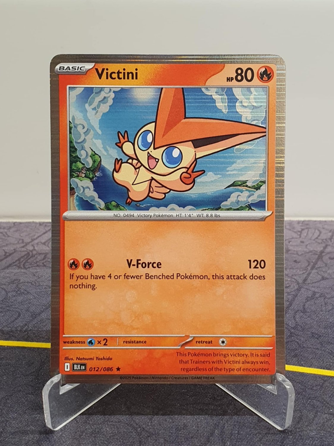 VICTINI 012/086 - Holo Rare - Black Bolt - Poké.. | Köp på Tradera ...