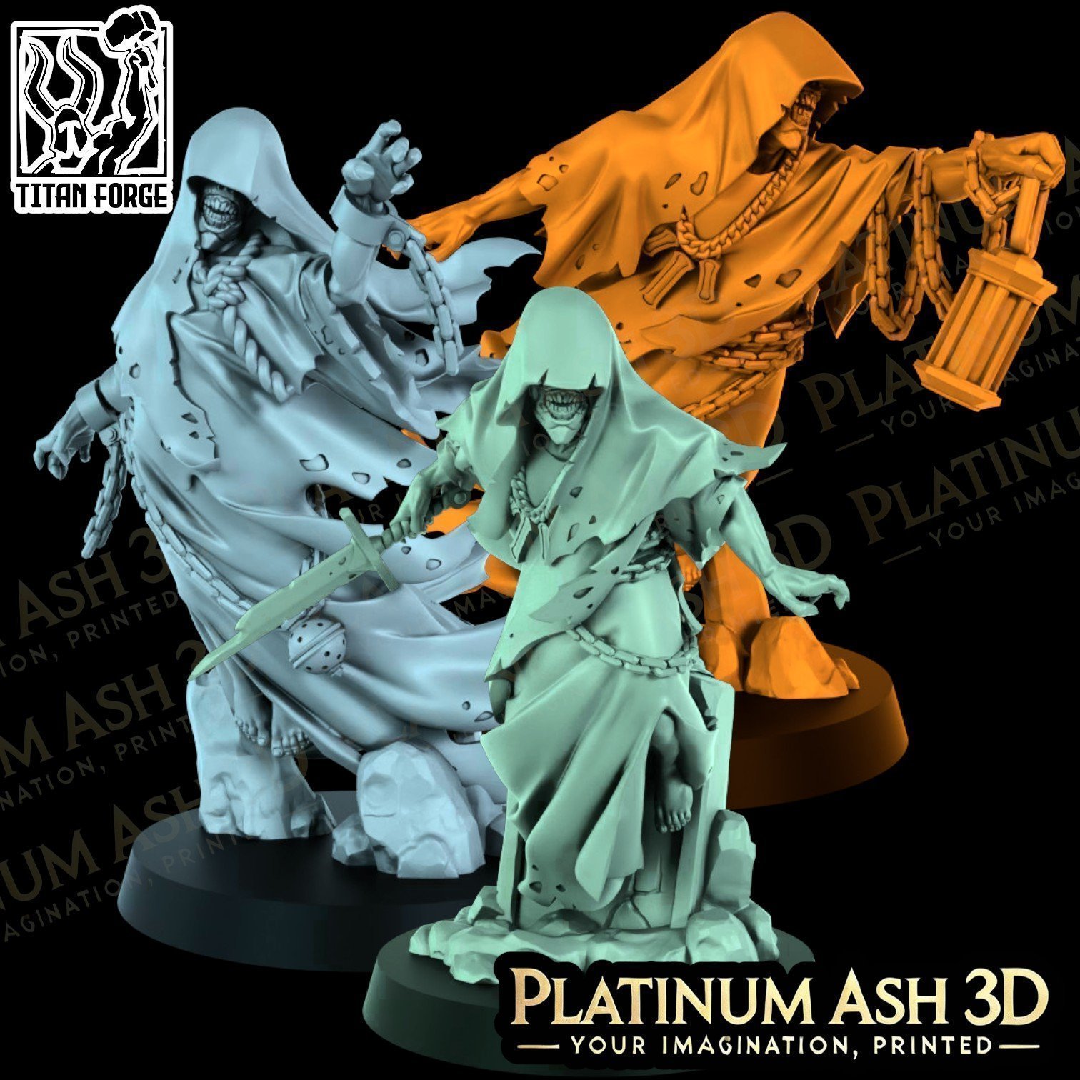 Wraiths Unit (x3) – Undead Ghosts - DND - RPG -.. | Köp på Tradera ...