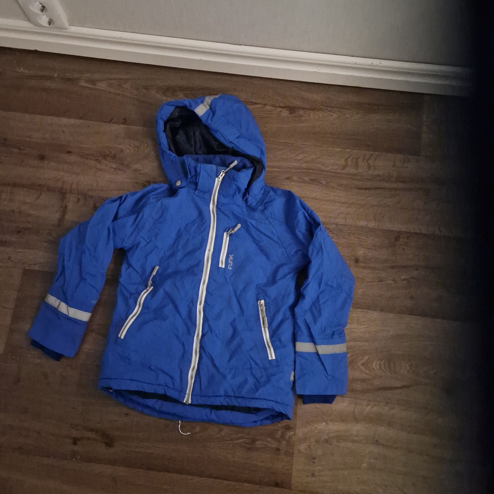 157 Funk blå jacka, storlek 140 | Köp på Tradera (711905909)