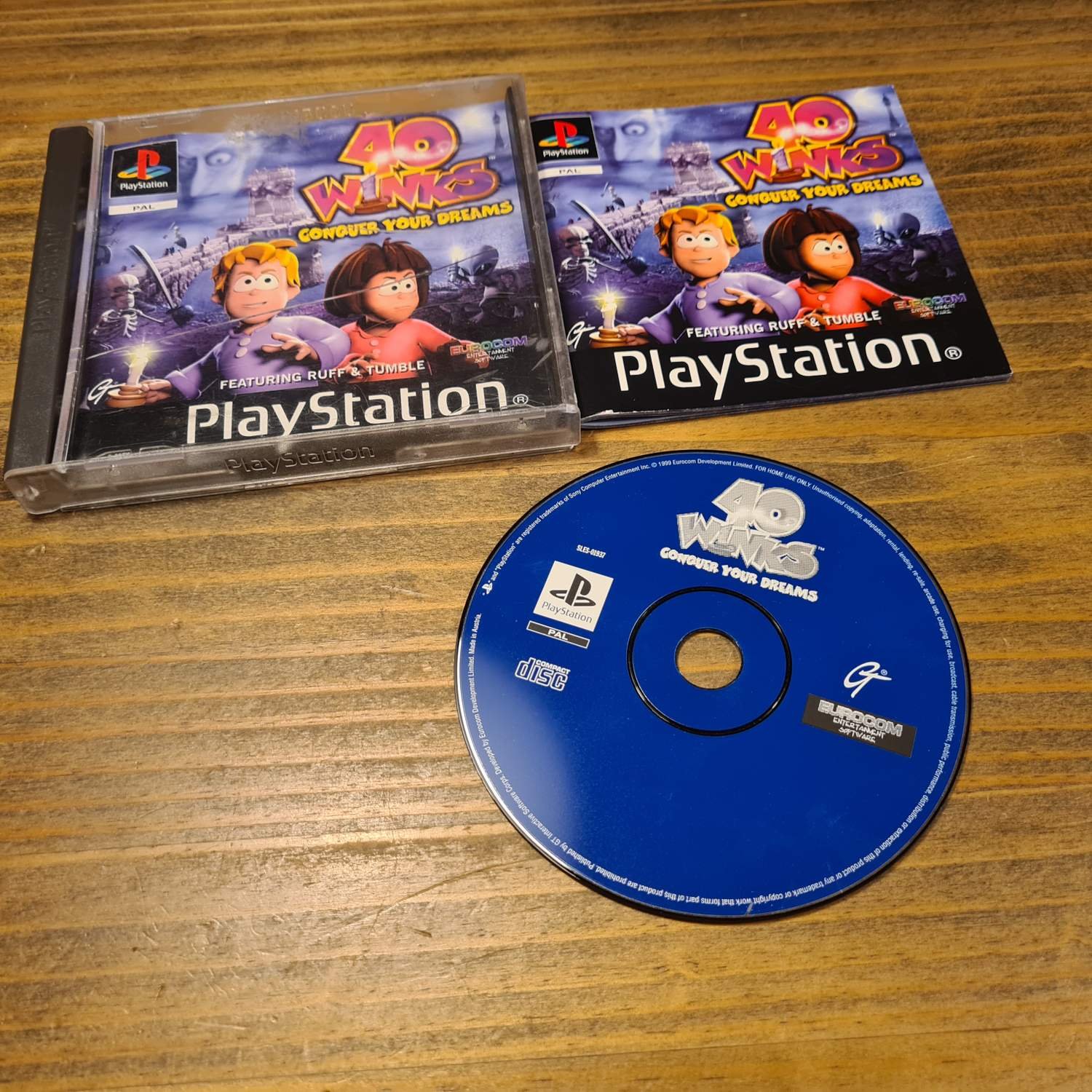 40 WINKS PS1 BEG | Köp på Tradera (608821469)