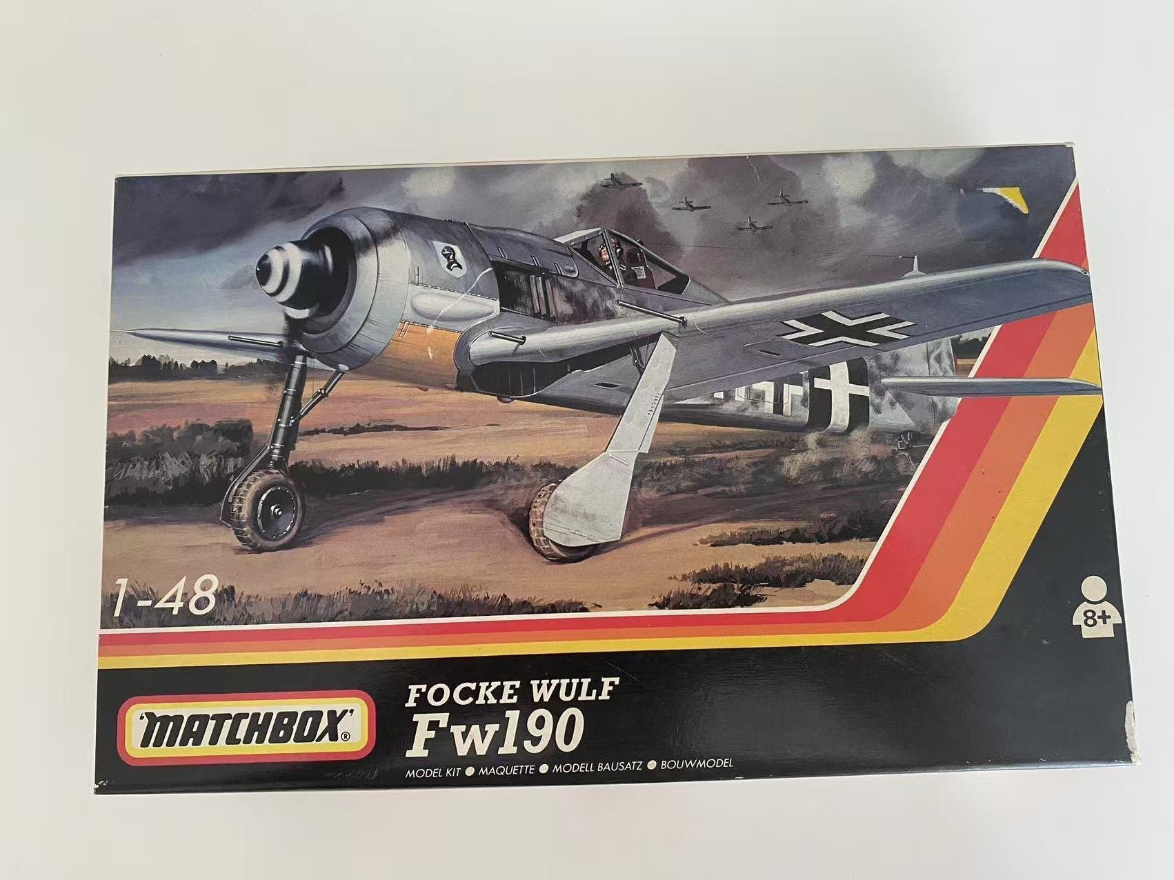 Matchbox PK-462 Focke Wulf Fw190 Modellbyggsats.. | Köp på Tradera ...